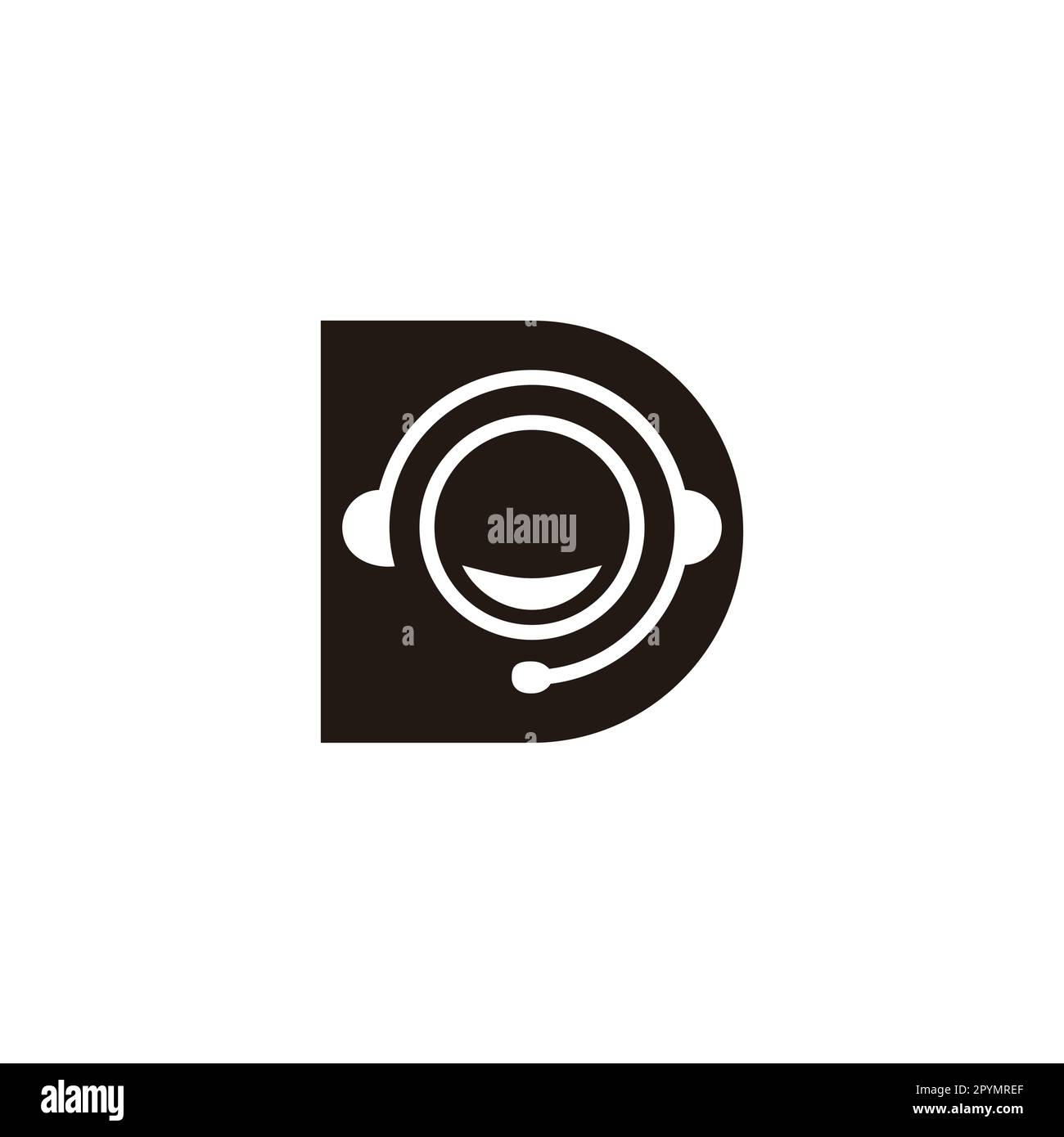 Letter D service, geometric symbol simple logo vector Stock Vector ...