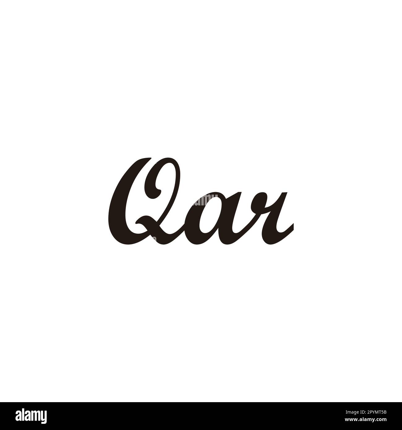 Qar business logo hi-res stock photography and images - Alamy
