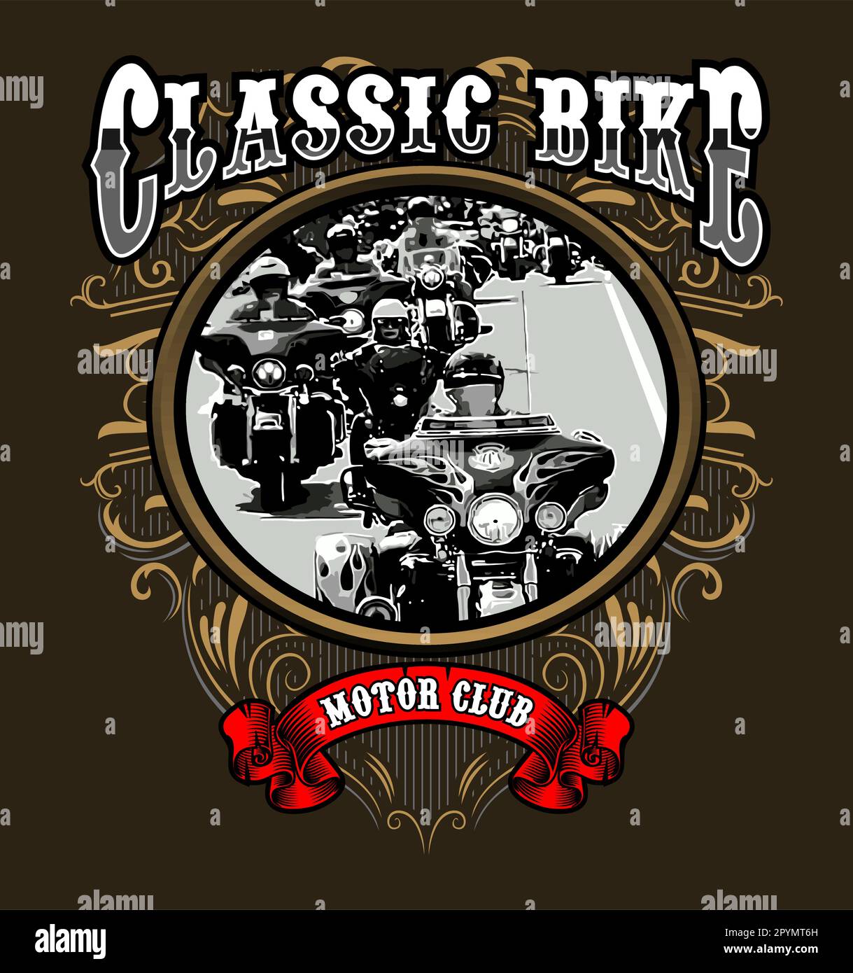 biker vector template Stock Vector Image & Art - Alamy