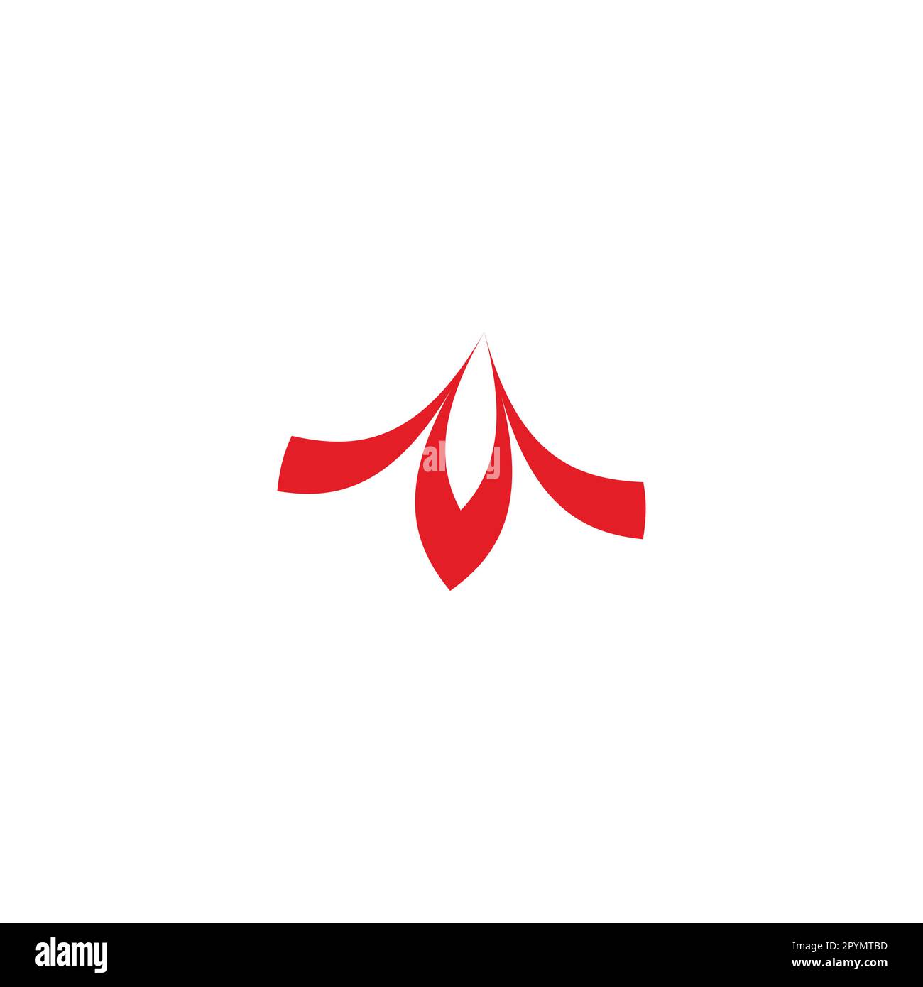 Letter M bullet geometric symbol simple logo vector Stock Vector Image ...