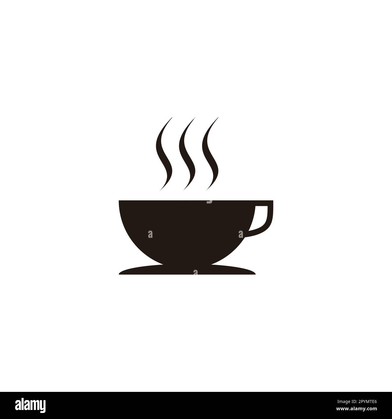 Coffee, drink, hot geometric symbol simple logo vector Stock Vector ...