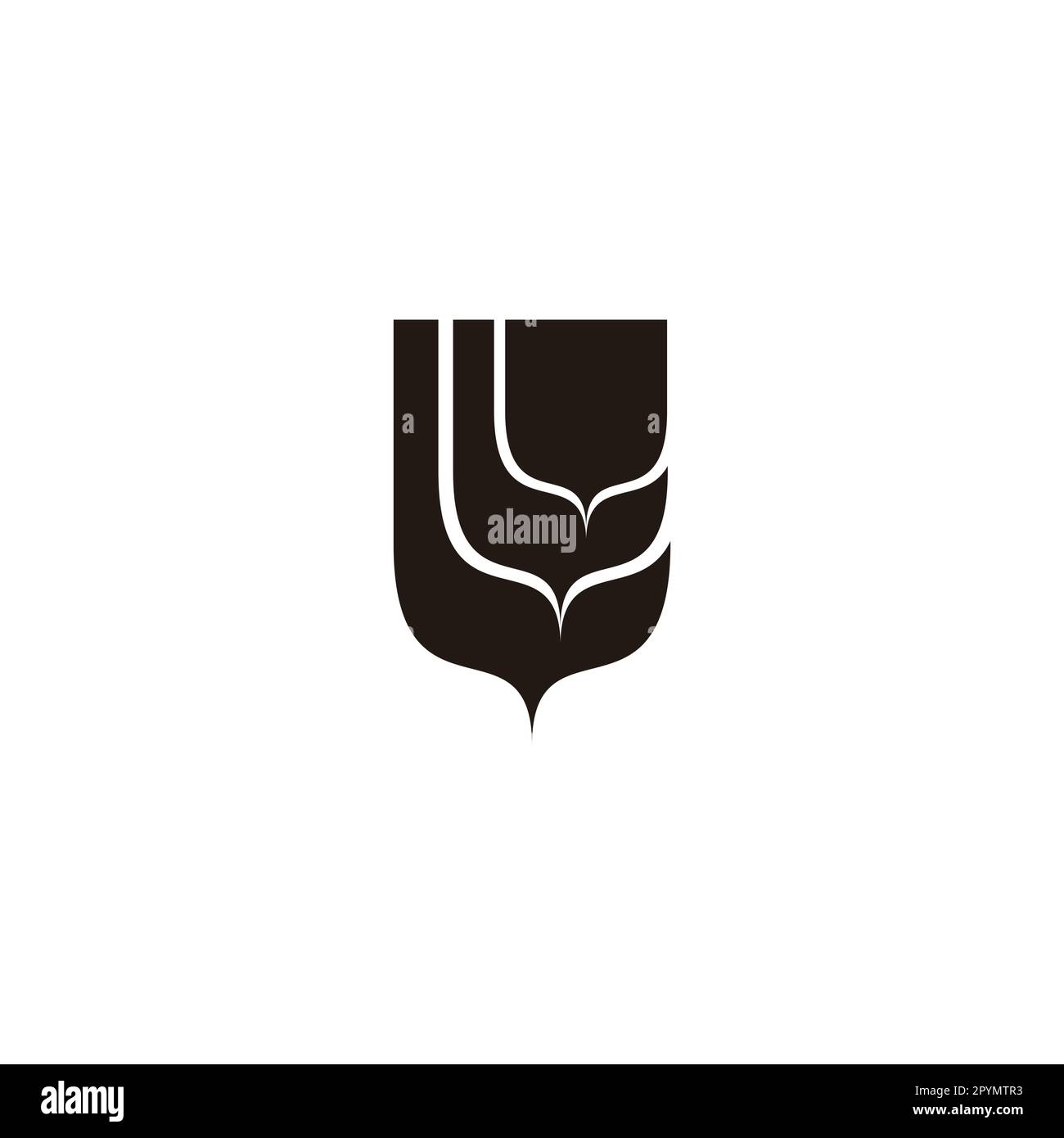 Three simple flower Stock Vector Images - Alamy