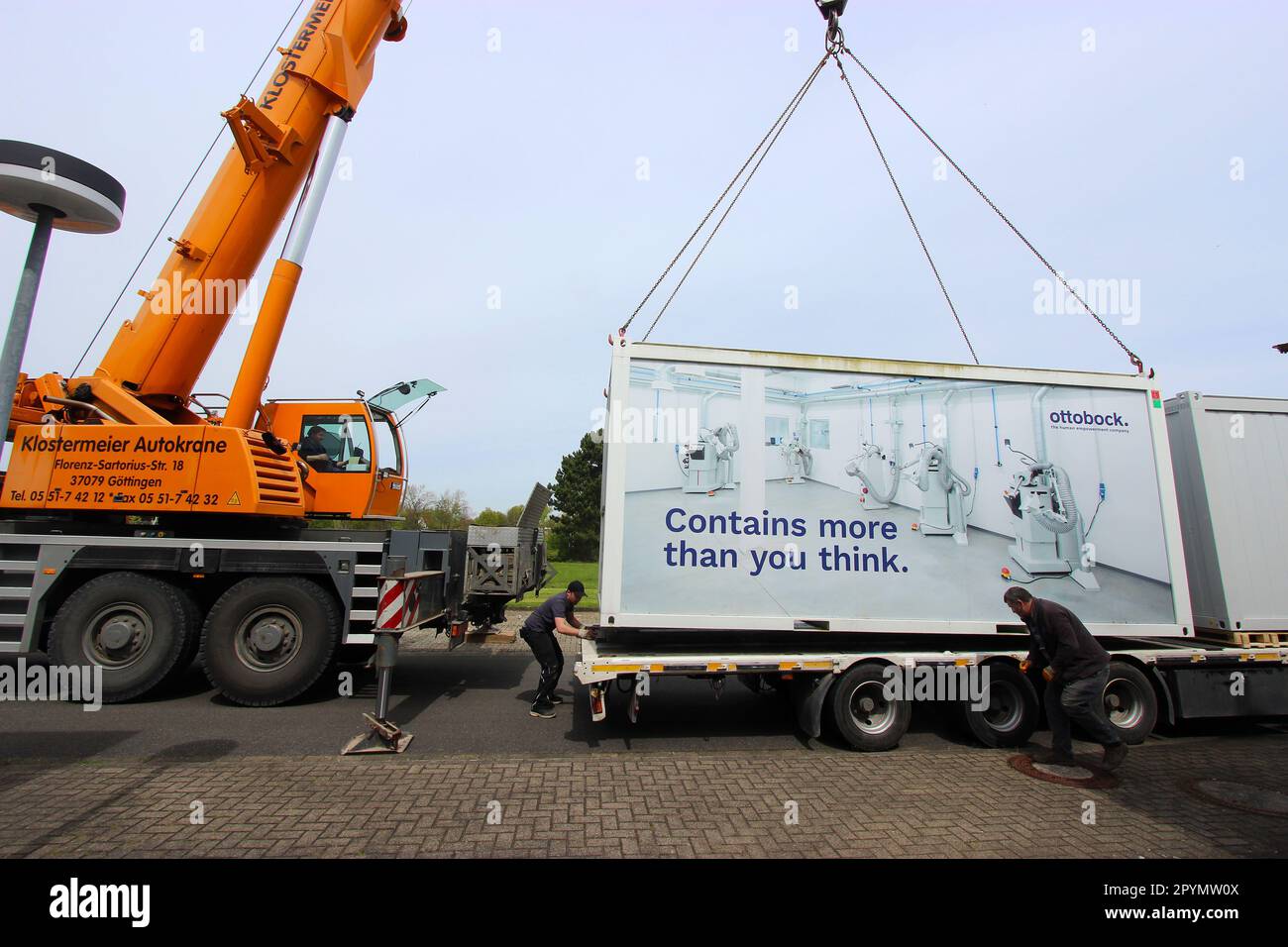 Duderstadt, Germany. 04th May, 2023. The prosthesis manufacturer ...