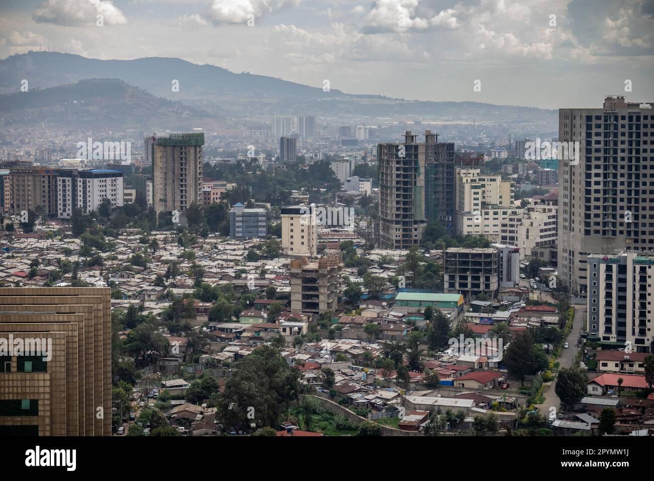 Addis Abeba, Ethiopia. 04th May, 2023. View from the African Union ...