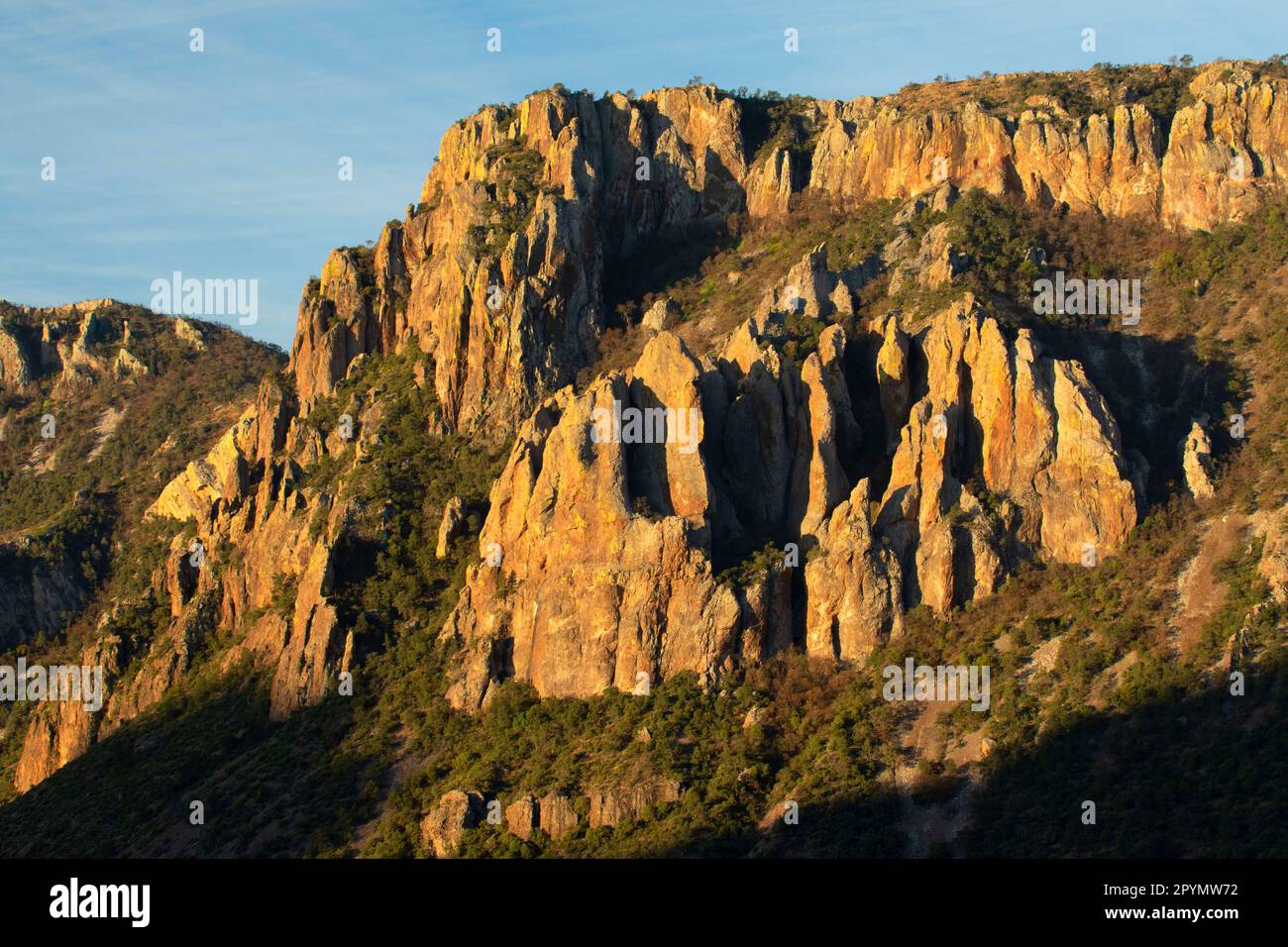 Juniper Canyon from Lost Mine Trail, Big Bend National Park, Texas ...