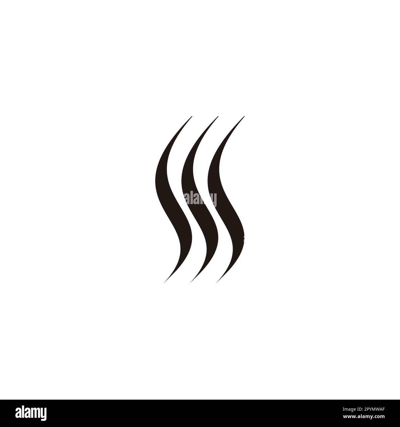 Letter SSS, smoke geometric symbol simple logo vector Stock Vector ...