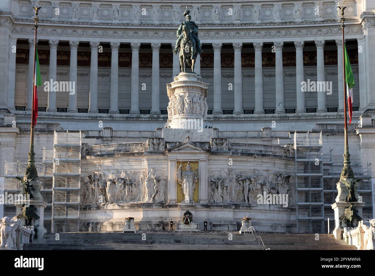 Rome - Altar of the Fatherland Stock Photo - Alamy
