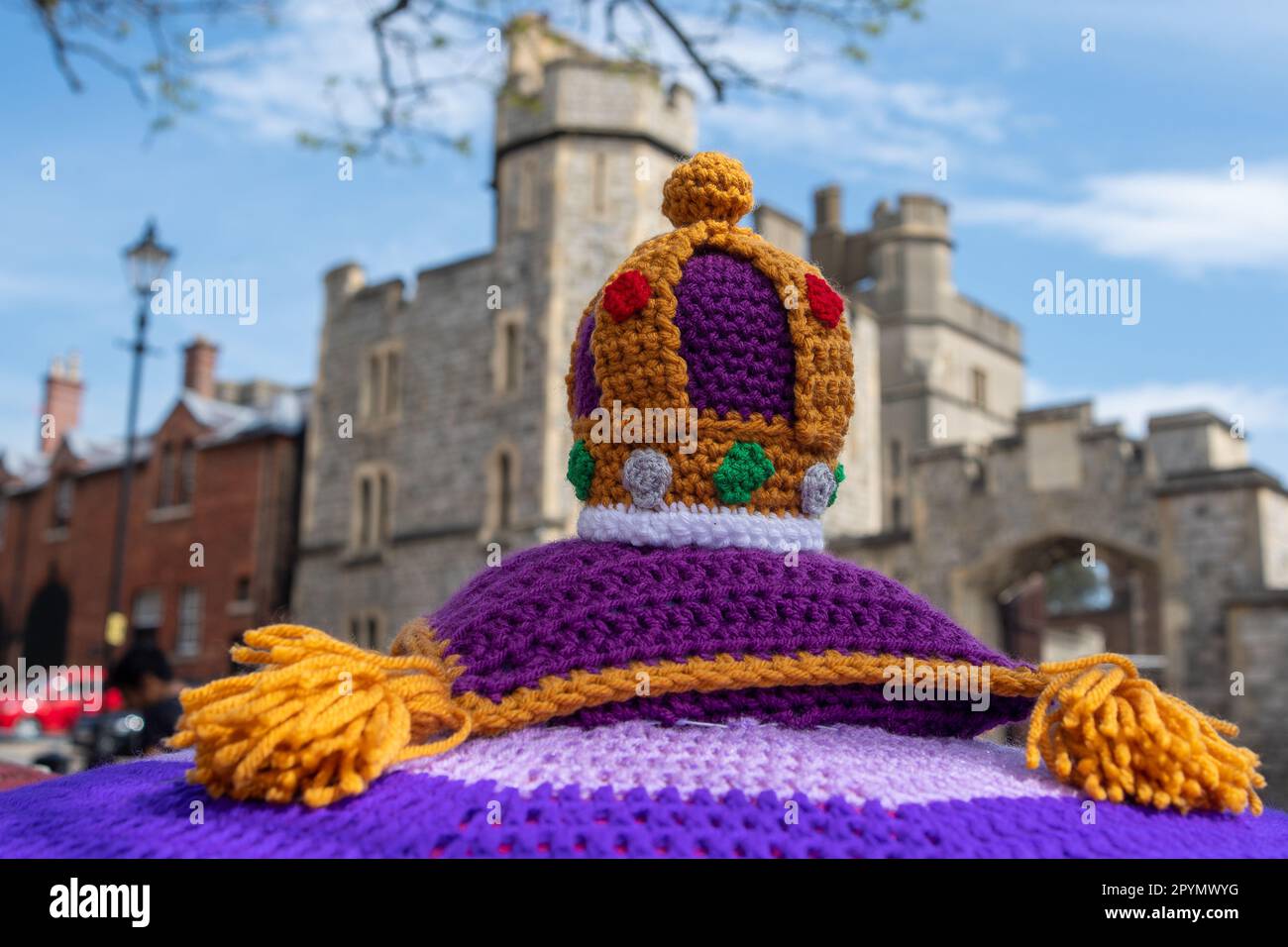 Windsor, Berkshire, UK. 4th May, 2023. Ladies from the All Stitched Up ...