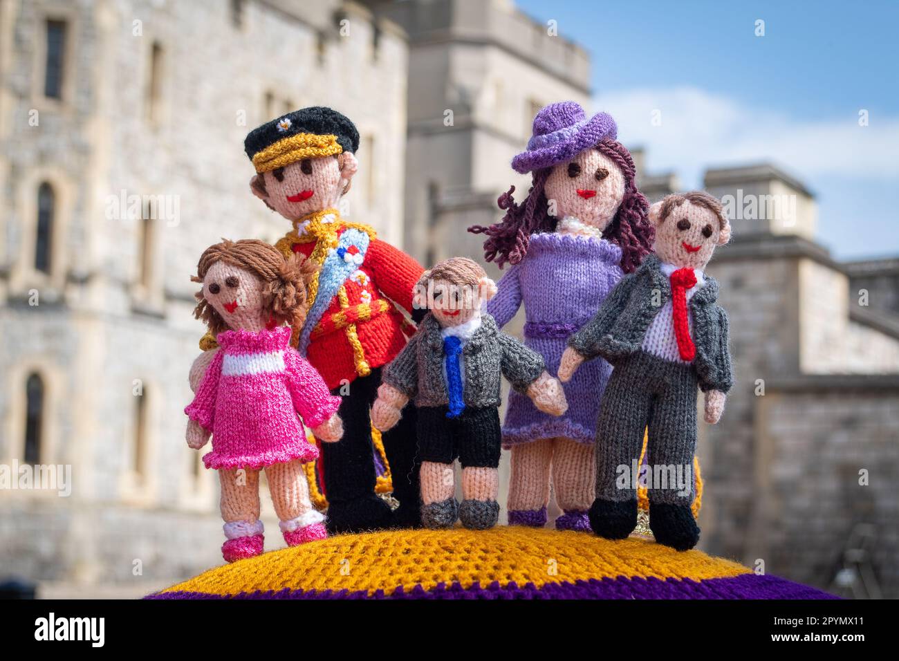 Windsor, Berkshire, UK. 4th May, 2023. Ladies from the All Stitched Up ...