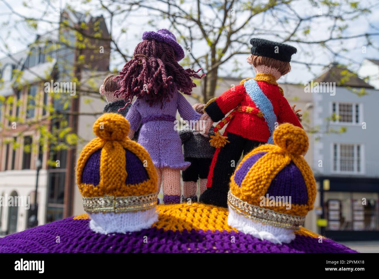 Windsor, Berkshire, UK. 4th May, 2023. Ladies from the All Stitched Up ...