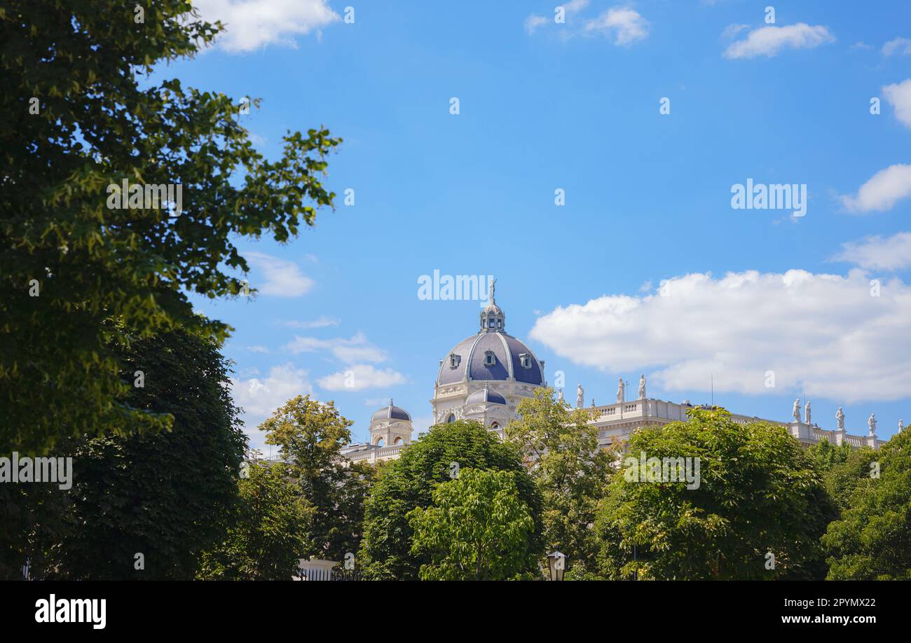 Summer Travel to capital of Austria Vienna. Museum of Art History or ...