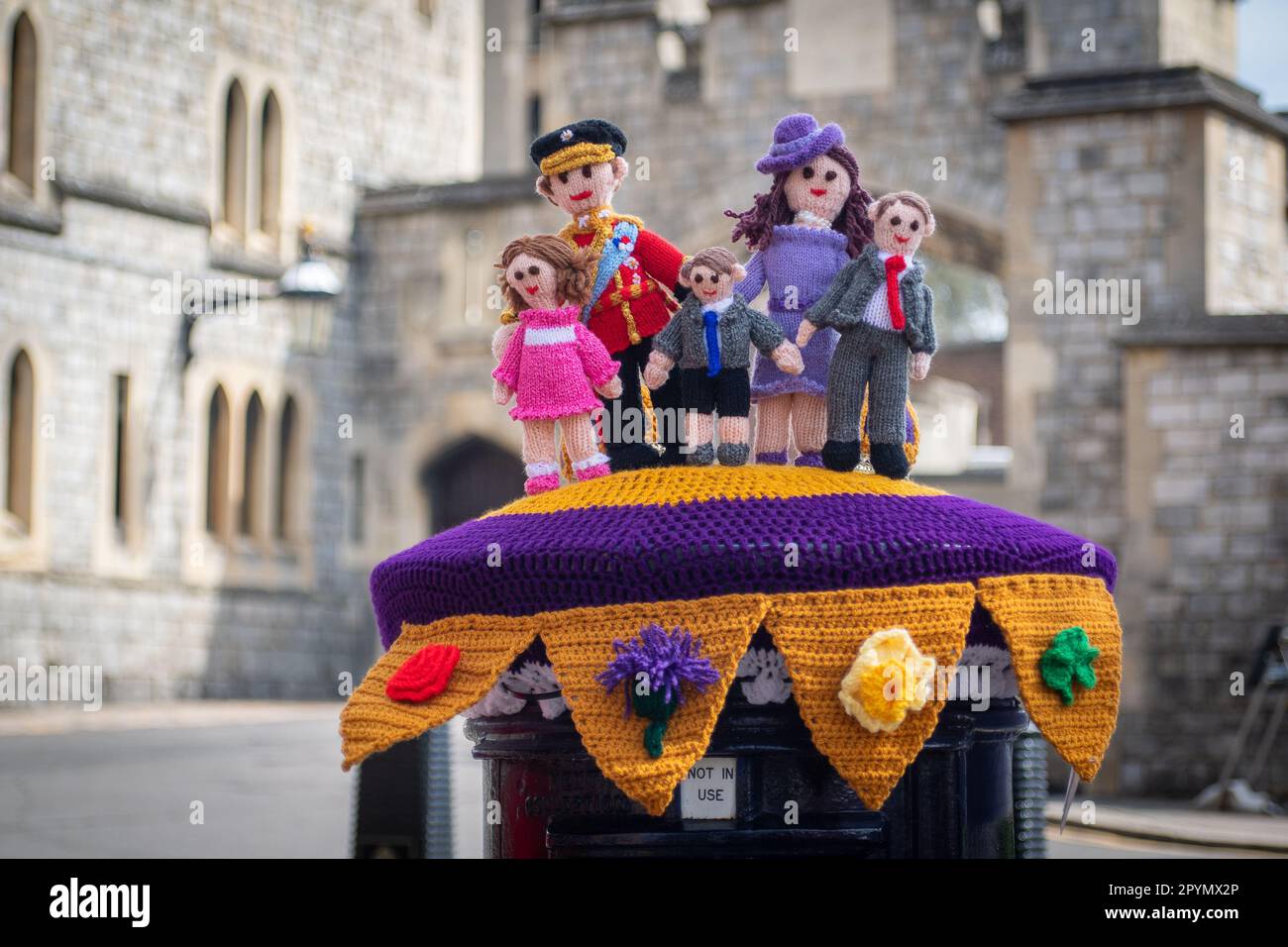 Windsor, Berkshire, UK. 4th May, 2023. Ladies from the All Stitched Up ...