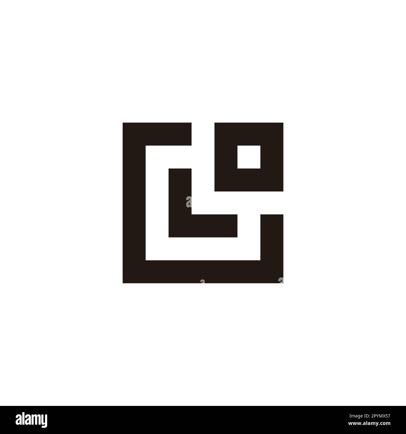 Letter G L And O Square Geometric Symbol Simple Logo Vector Stock Vector Image And Art Alamy 