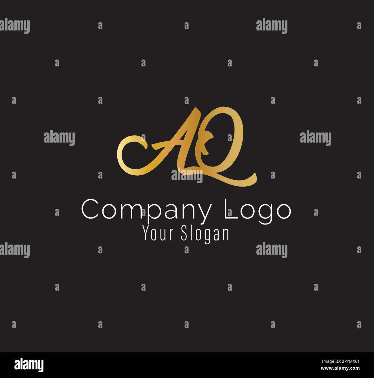 Logo design multiple lines hi-res stock photography and images - Alamy