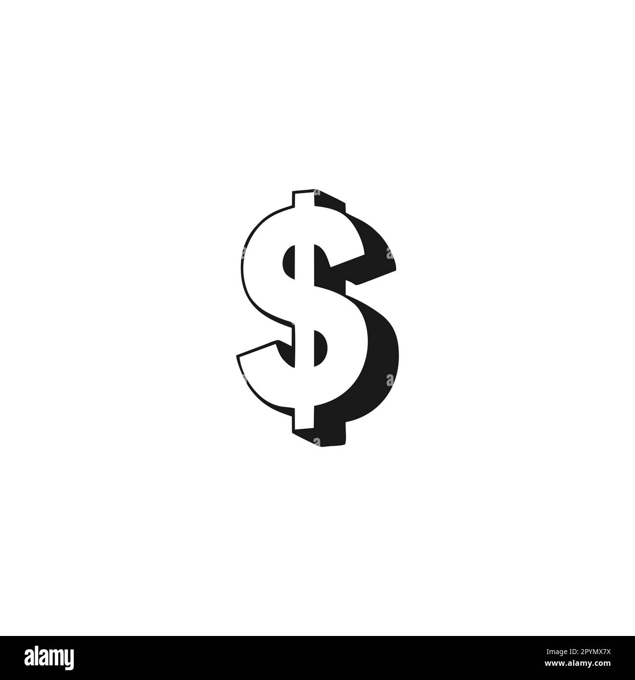 Bank symbol simple line Black and White Stock Photos & Images - Alamy