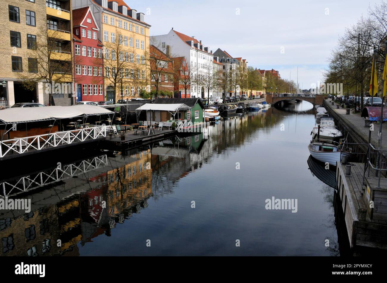 Copenhagen /Denmark/04 May 2023/Life at Christianshavn canal on ...