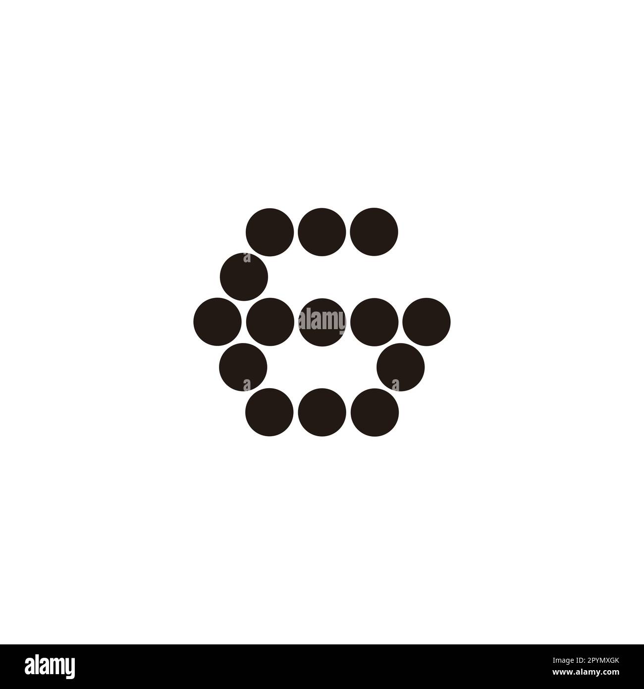 Number 6 cube Stock Vector Images - Alamy