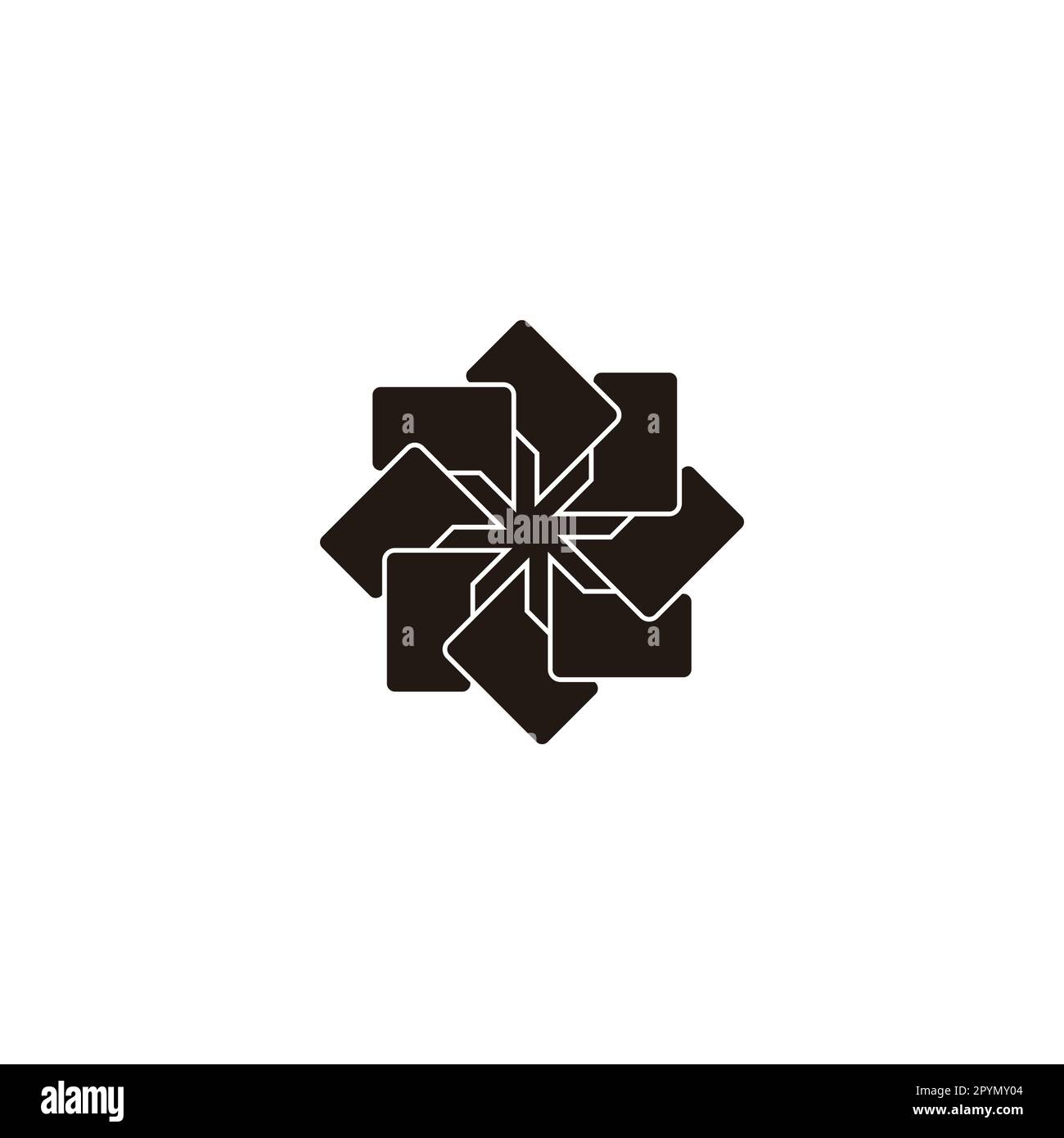 Message, round, geometric symbol simple logo vector Stock Vector Image ...