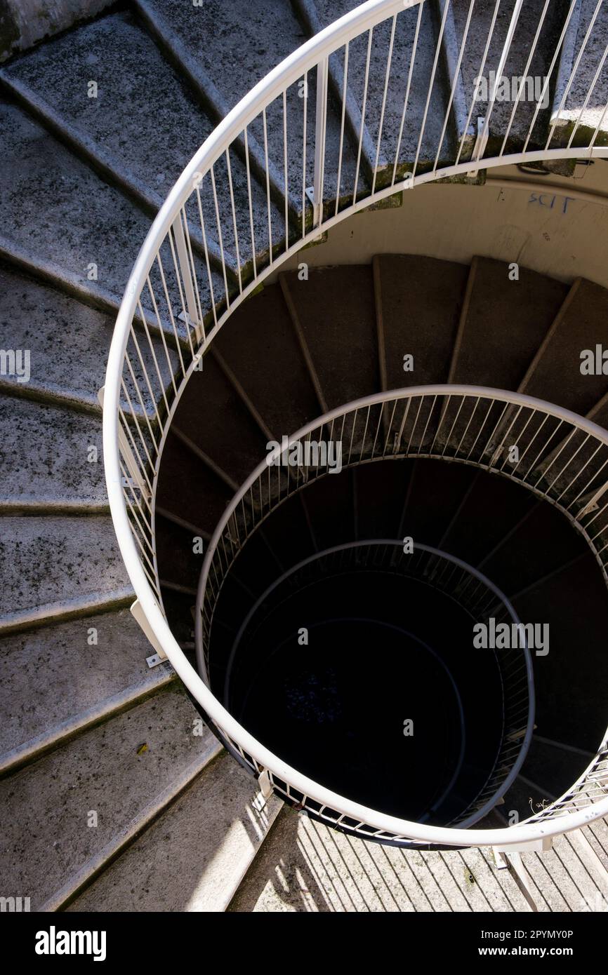 Descending Spiral Staircase