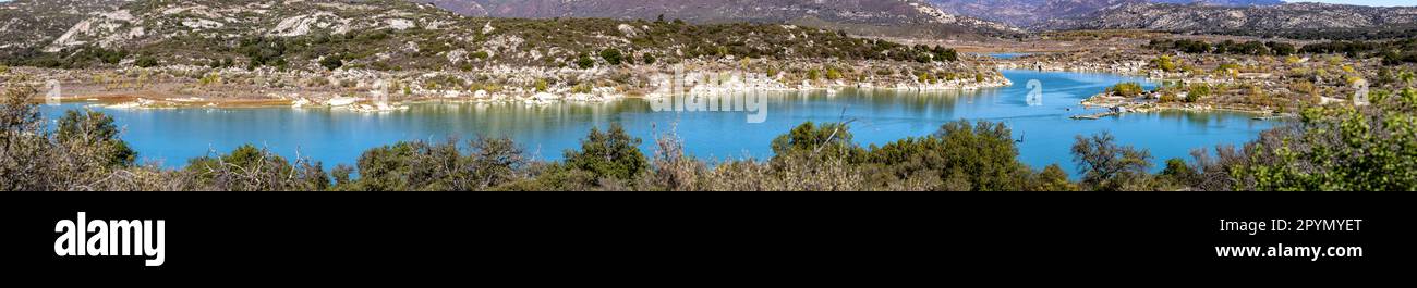 Campo, CA, USA - November 13, 2021: Lake Morena is a pleasant spot to ...