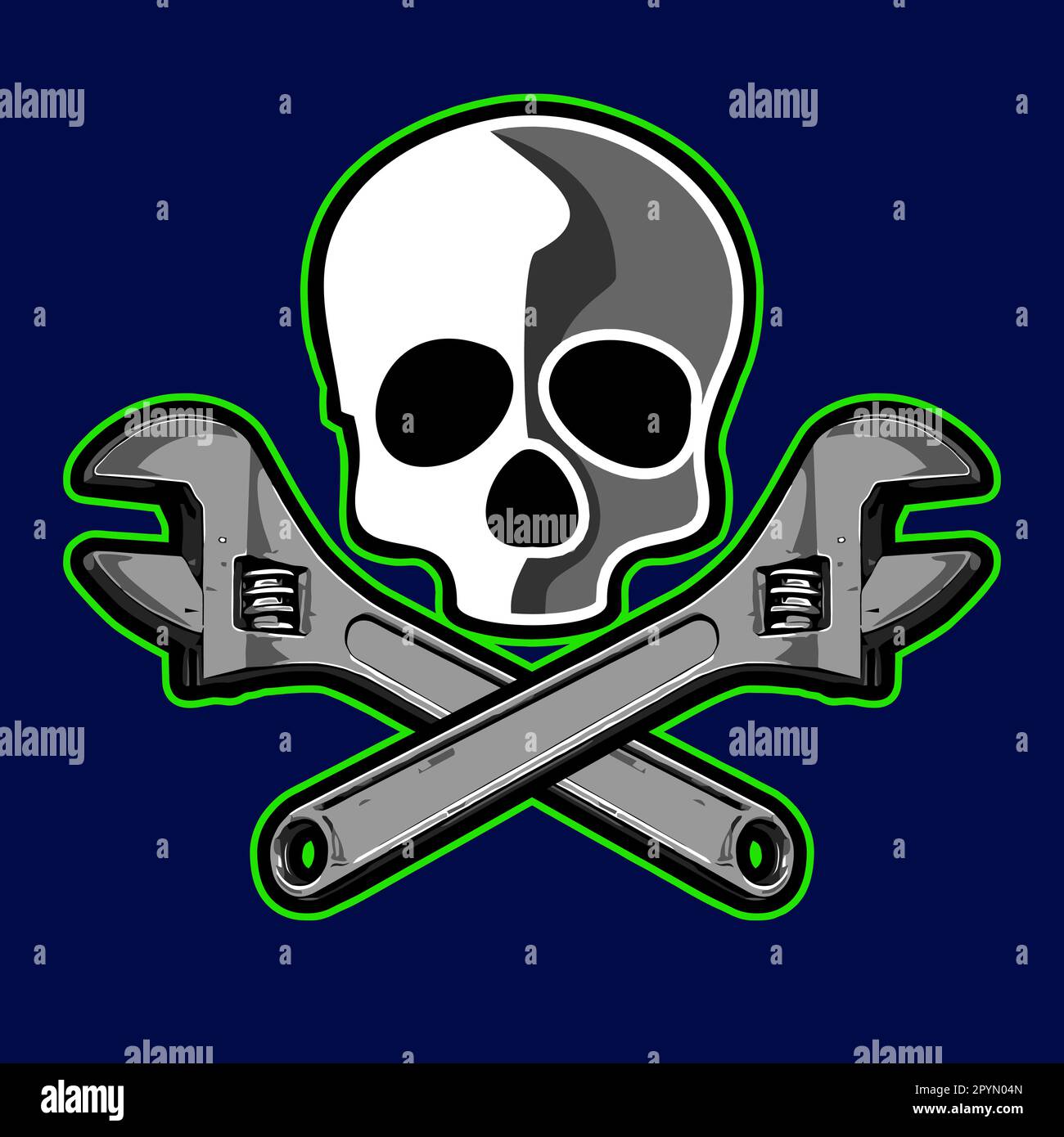 wrench as logo Stock Vector Image & Art - Alamy