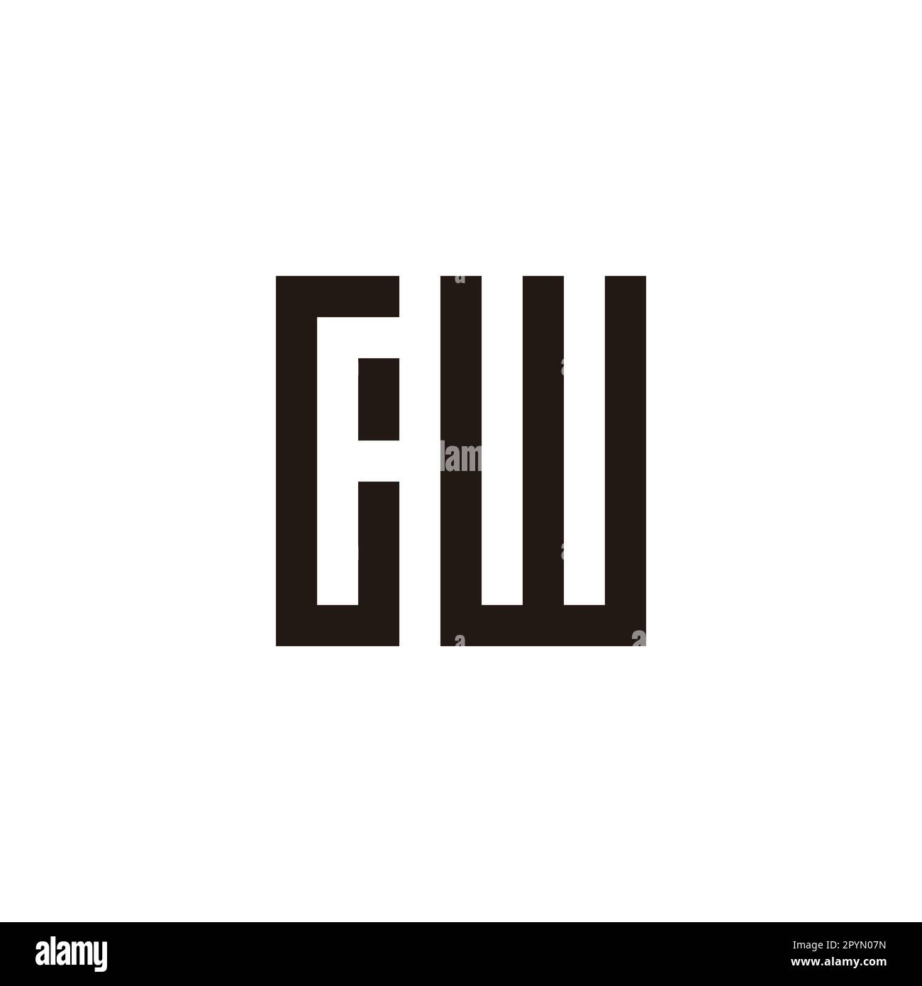 Letter G, F and W square rectangle geometric symbol simple logo vector ... Letter G, F and W square rectangle geometric symbol simple logo vector ...