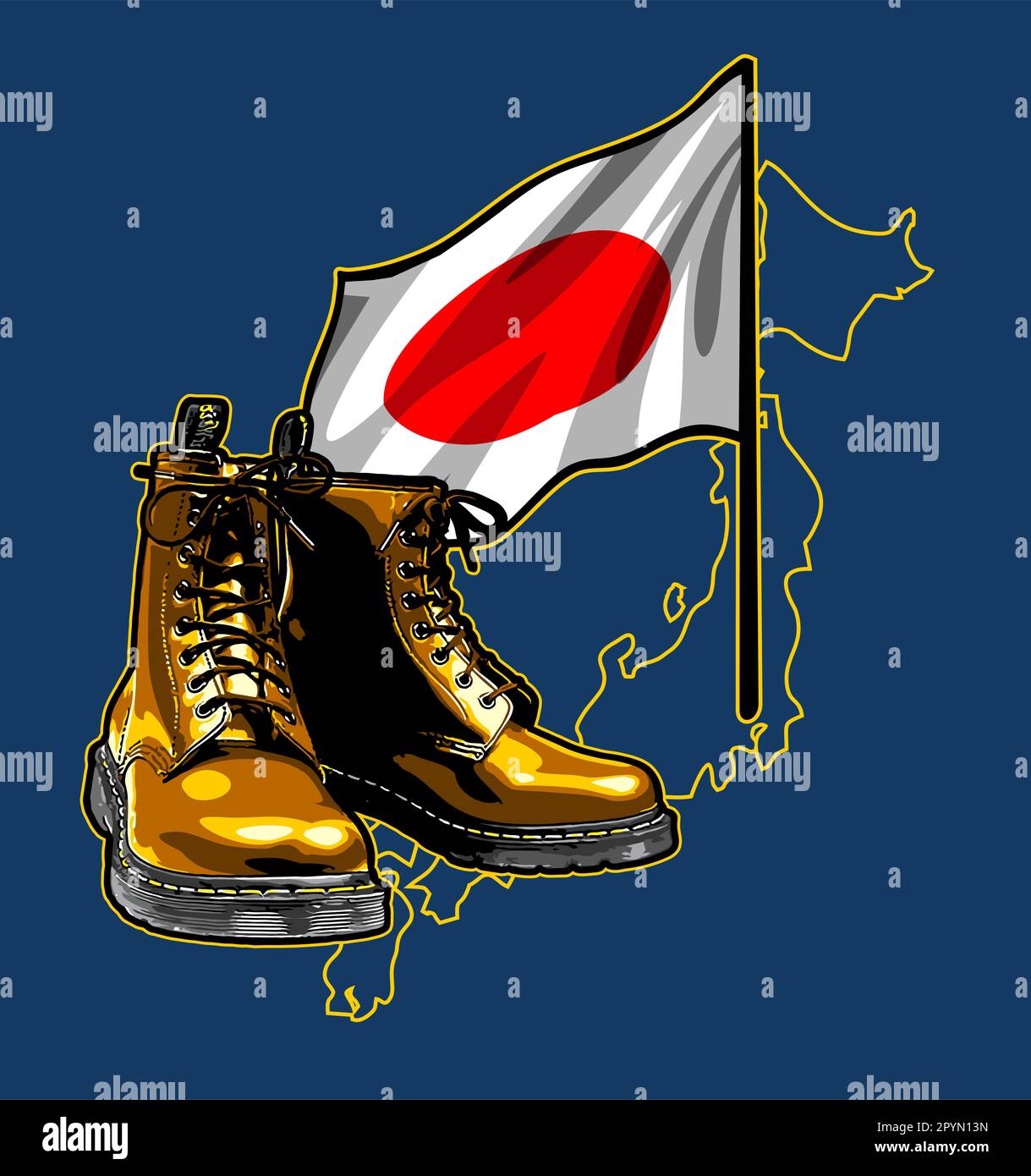 boots vector template Stock Vector Image & Art - Alamy