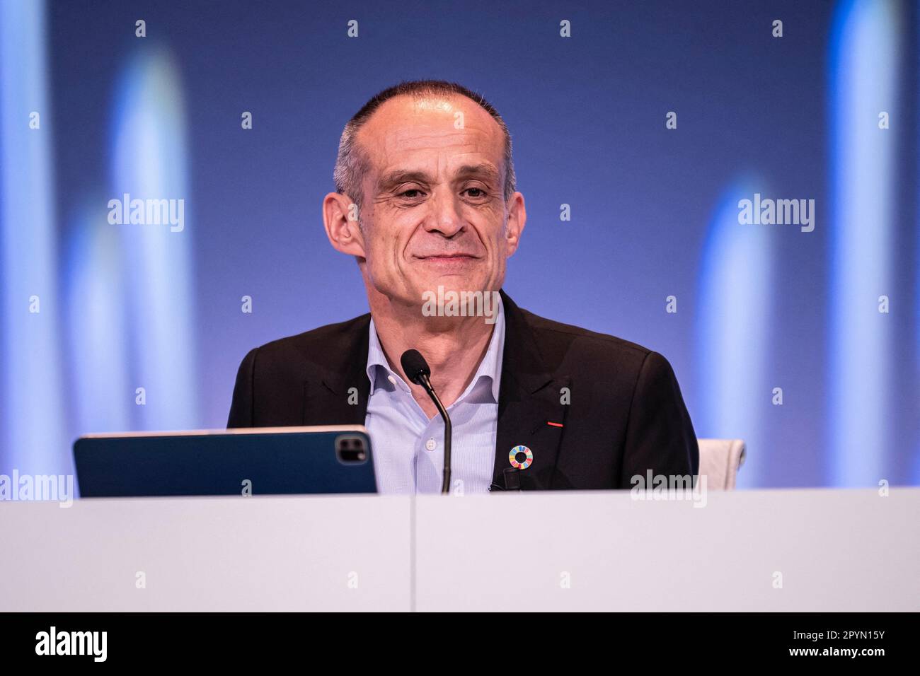 Paris, France. 04th May, 2023. Jean Michel Tricoire former CEO during ...