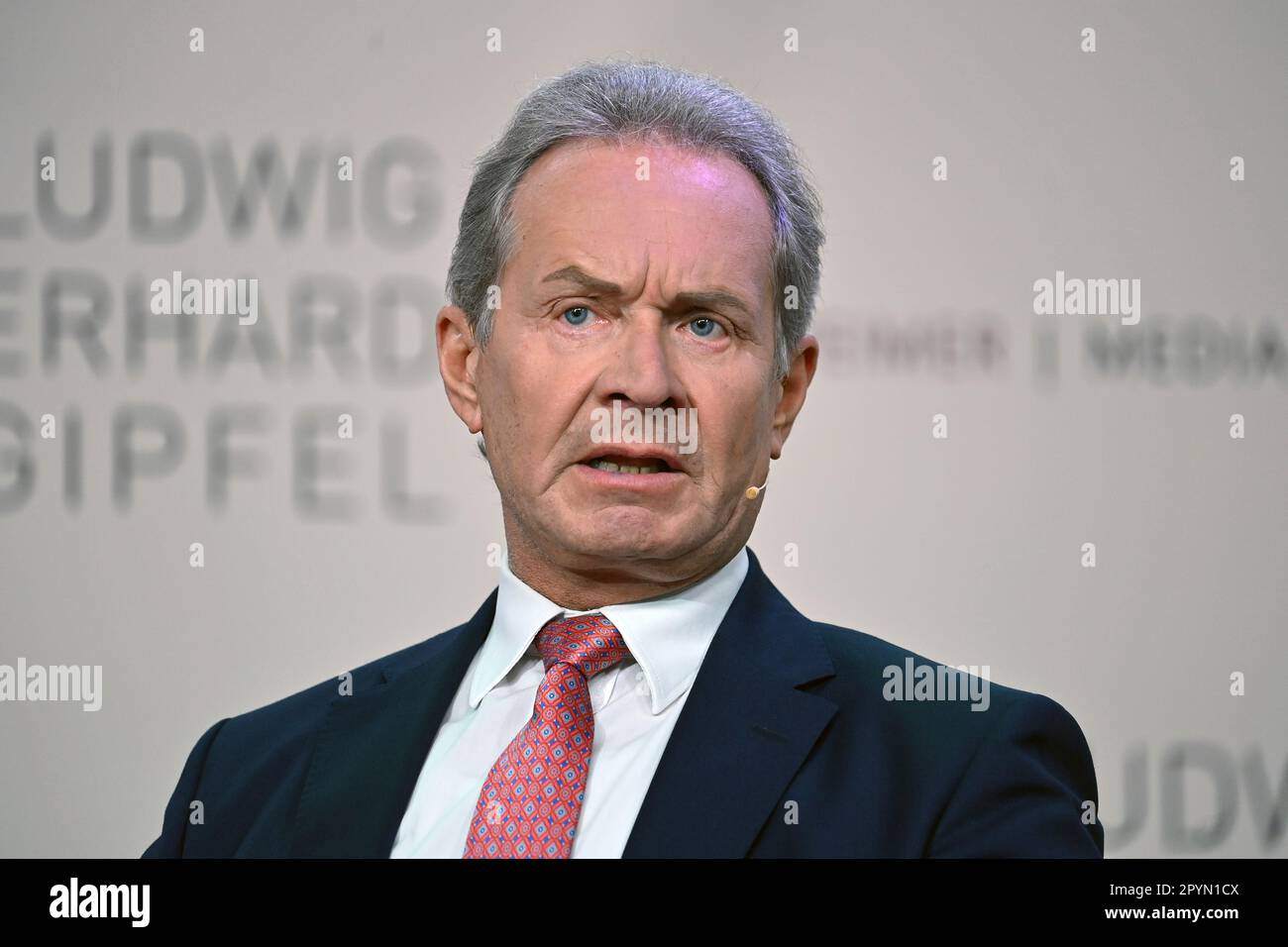 Gmund, Deutschland. 04th May, 2023. Alexander Ospelt, Chairman of the ...