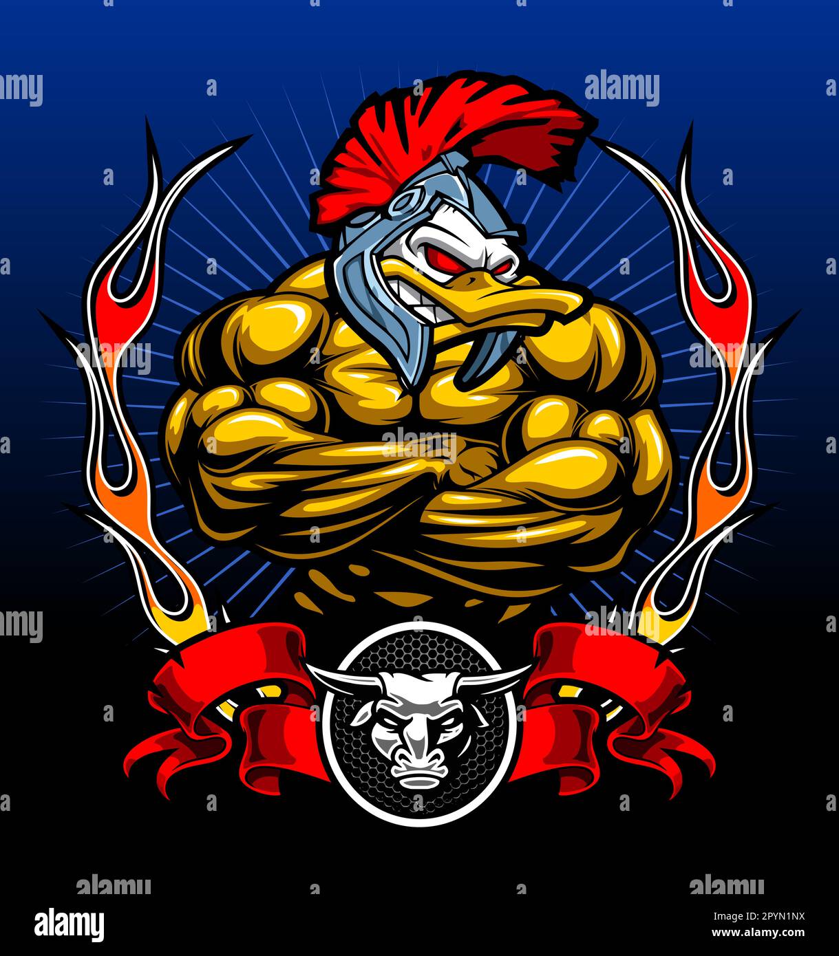 Female bodybuilder competition Stock Vector Images - Alamy