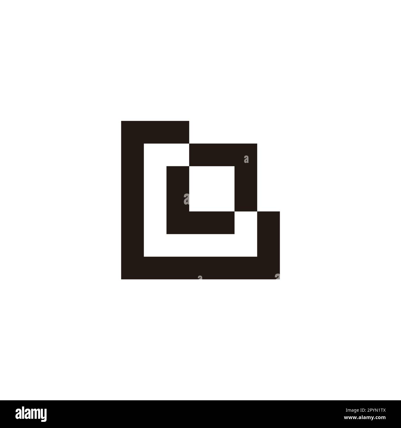 Letter G And L Square Geometric Simple Symbol Logo Vector Stock Vector letter-g-and-l-square-geometric-simple-symbol-logo-vector-stock-vector
