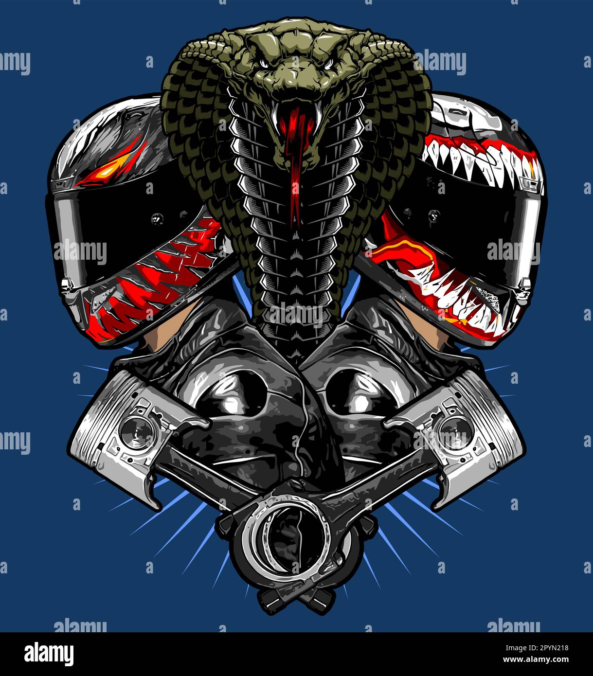 biker vector template Stock Vector Image & Art - Alamy