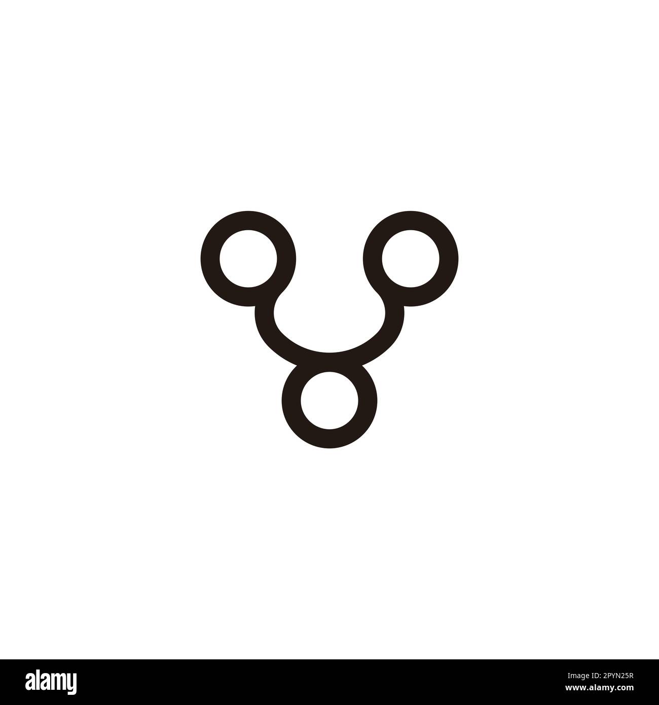 Letter Y medical geometric simple symbol logo vector Stock Vector Image ...