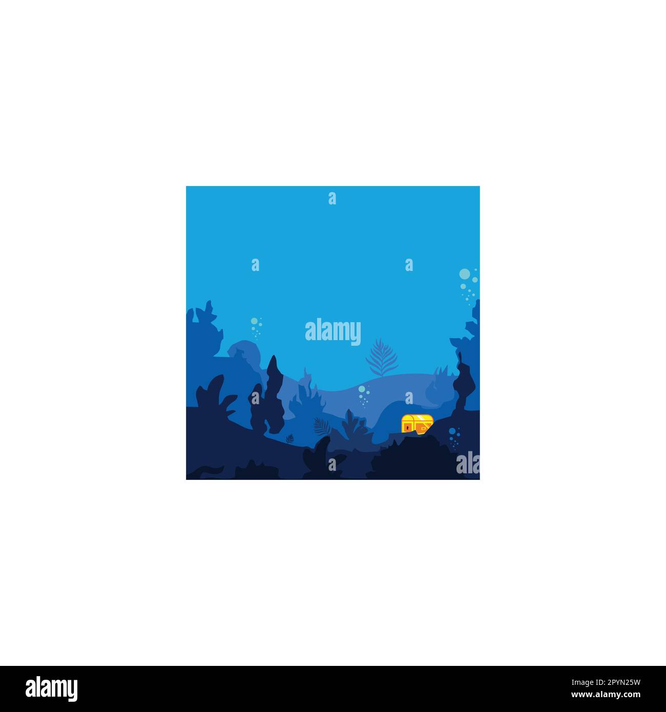 Simple ocean world drawing hi-res stock photography and images - Alamy
