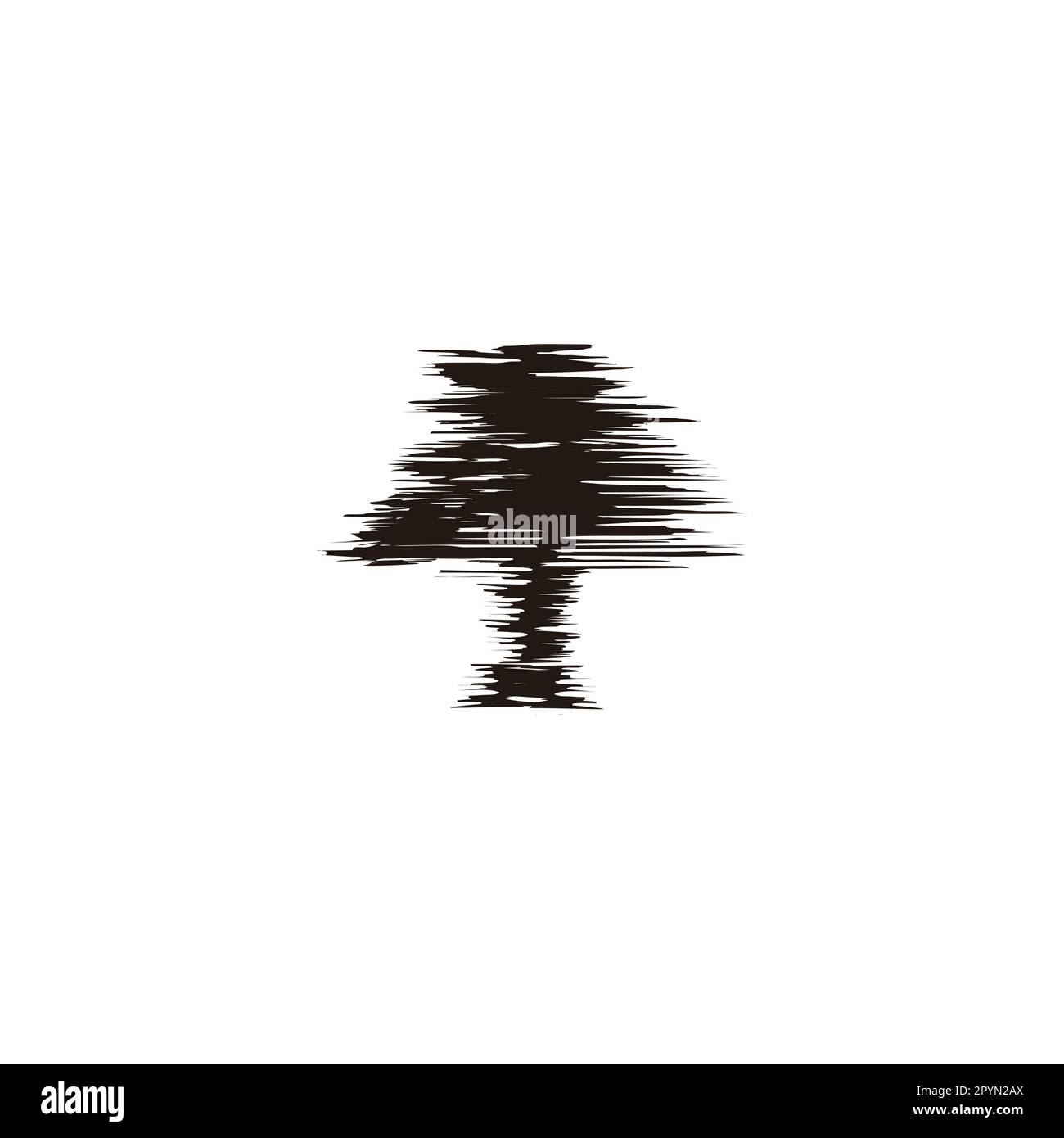 Tree, transition, illustration geometric symbol simple logo vector ...