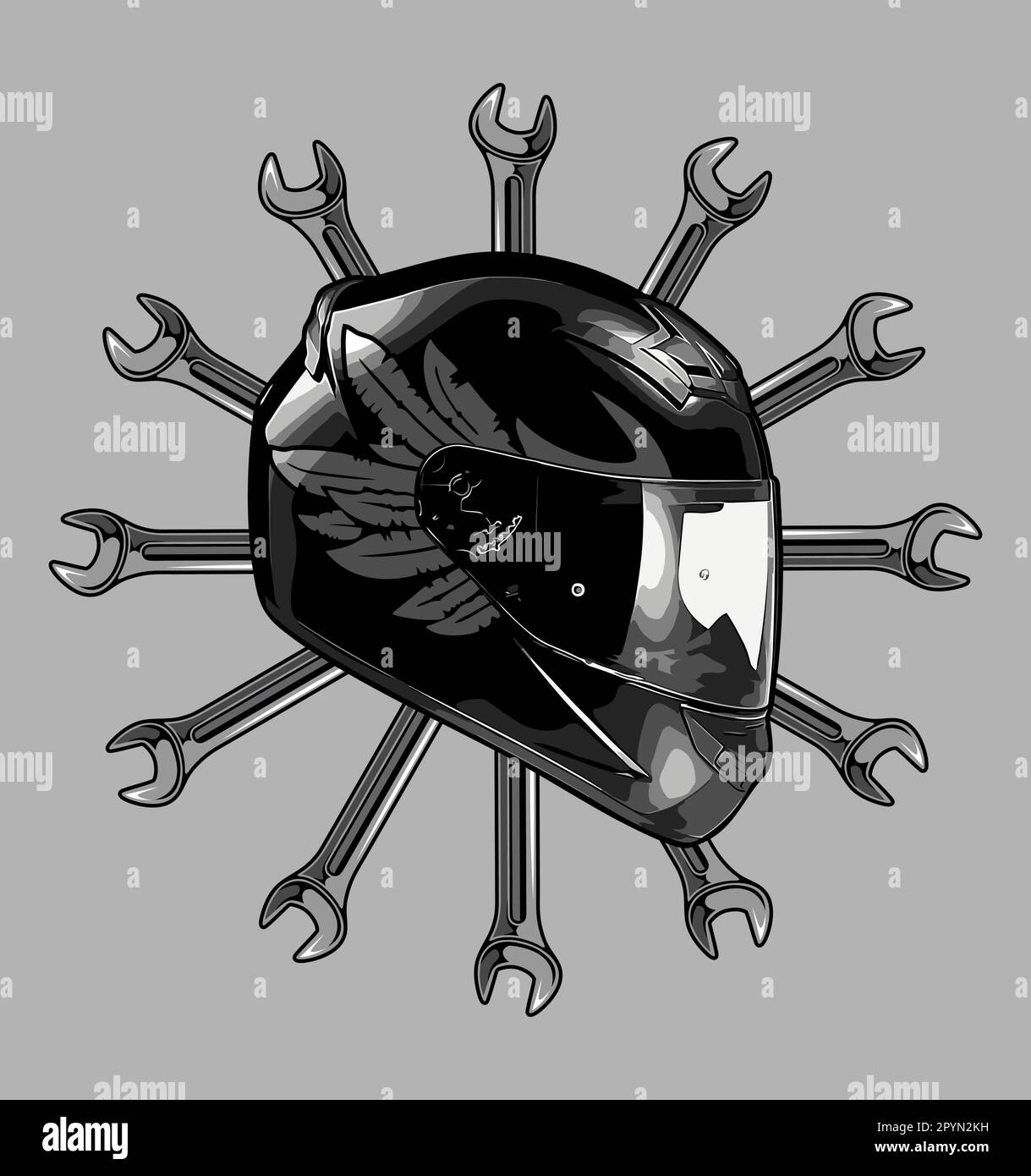 helmet vector template Stock Vector Image & Art - Alamy