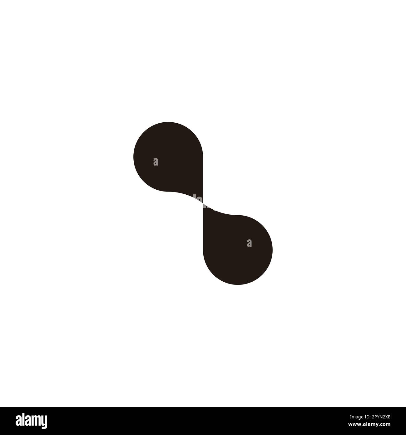 Message, letter q and b geometric simple symbol logo vector Stock ...