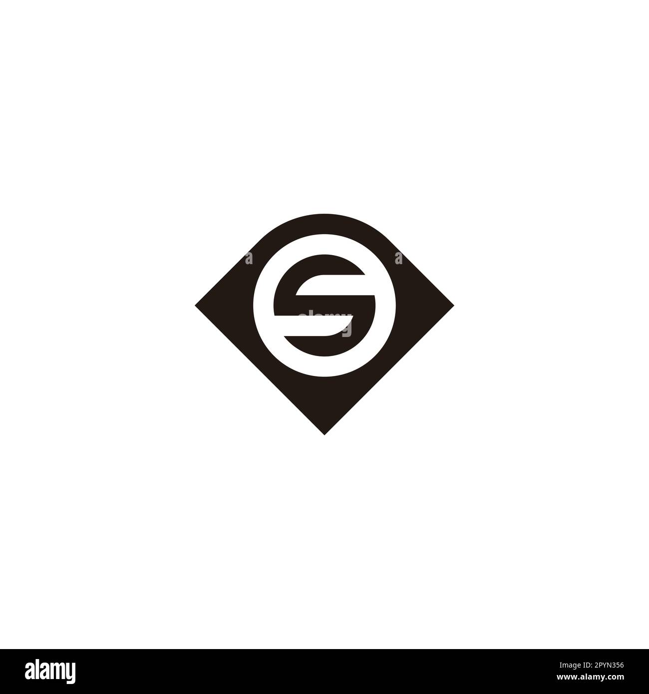 Letter S Symbol Diamond