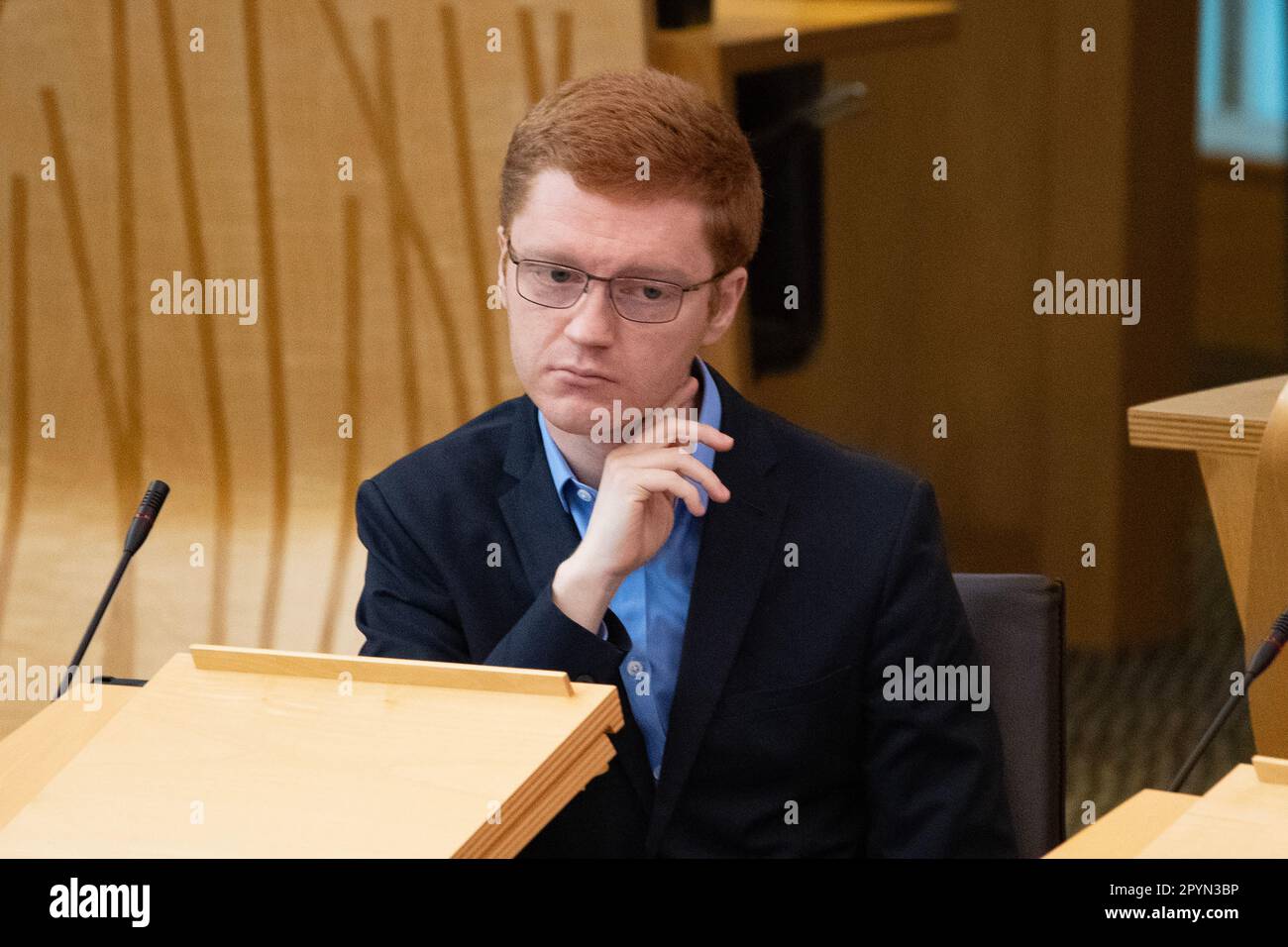 Edinburgh, Scotland, UK. 4th May, 2023. PICTURED: Ross Greer MSP ...