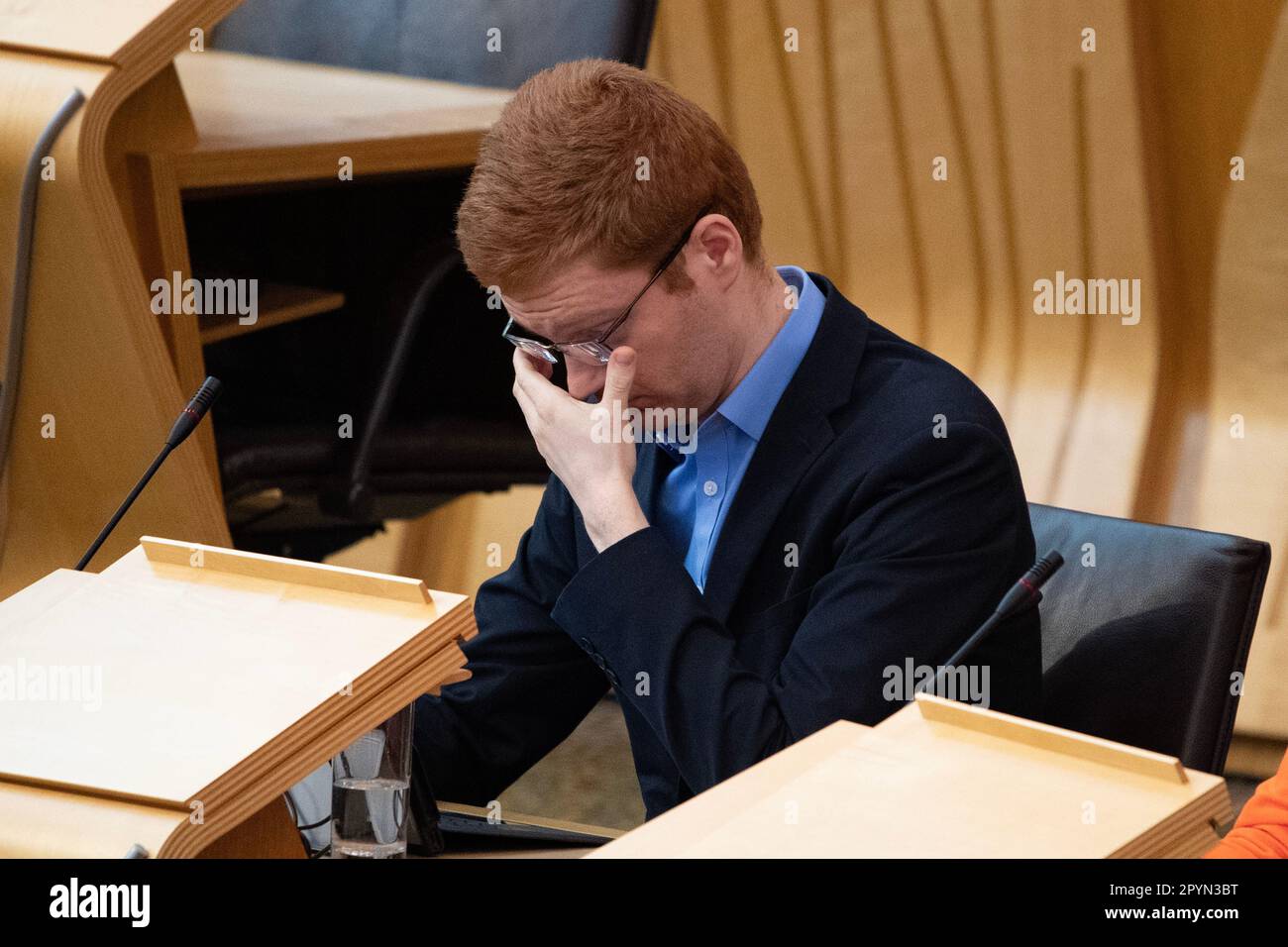 Edinburgh, Scotland, UK. 4th May, 2023. PICTURED: Ross Greer MSP ...