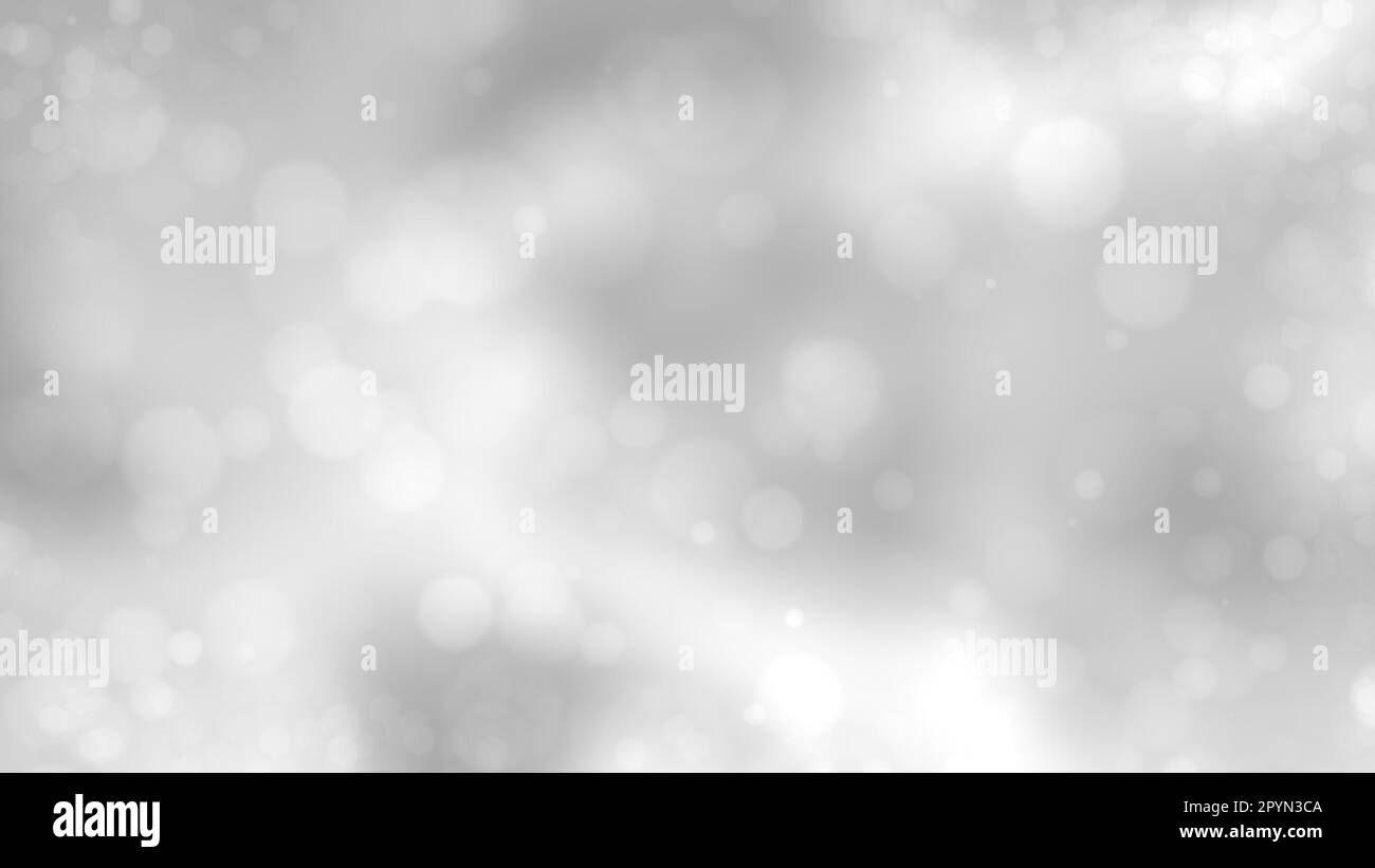silver gray bokeh flickering volumetric figures background - abstract ...