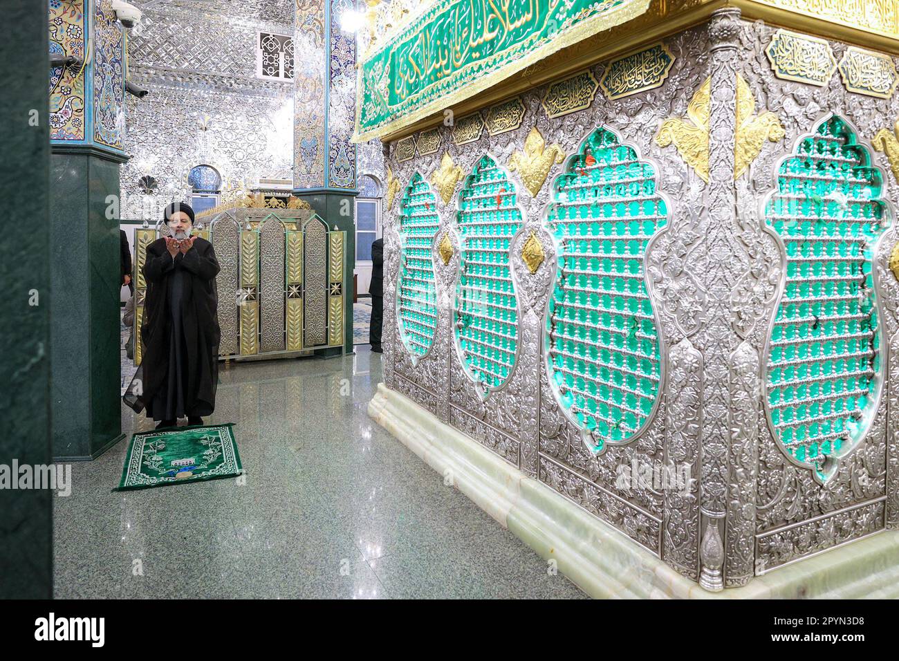 Sayyidah Zaynab, Damascus, Syria. 3rd May, 2023. Iranian President ...