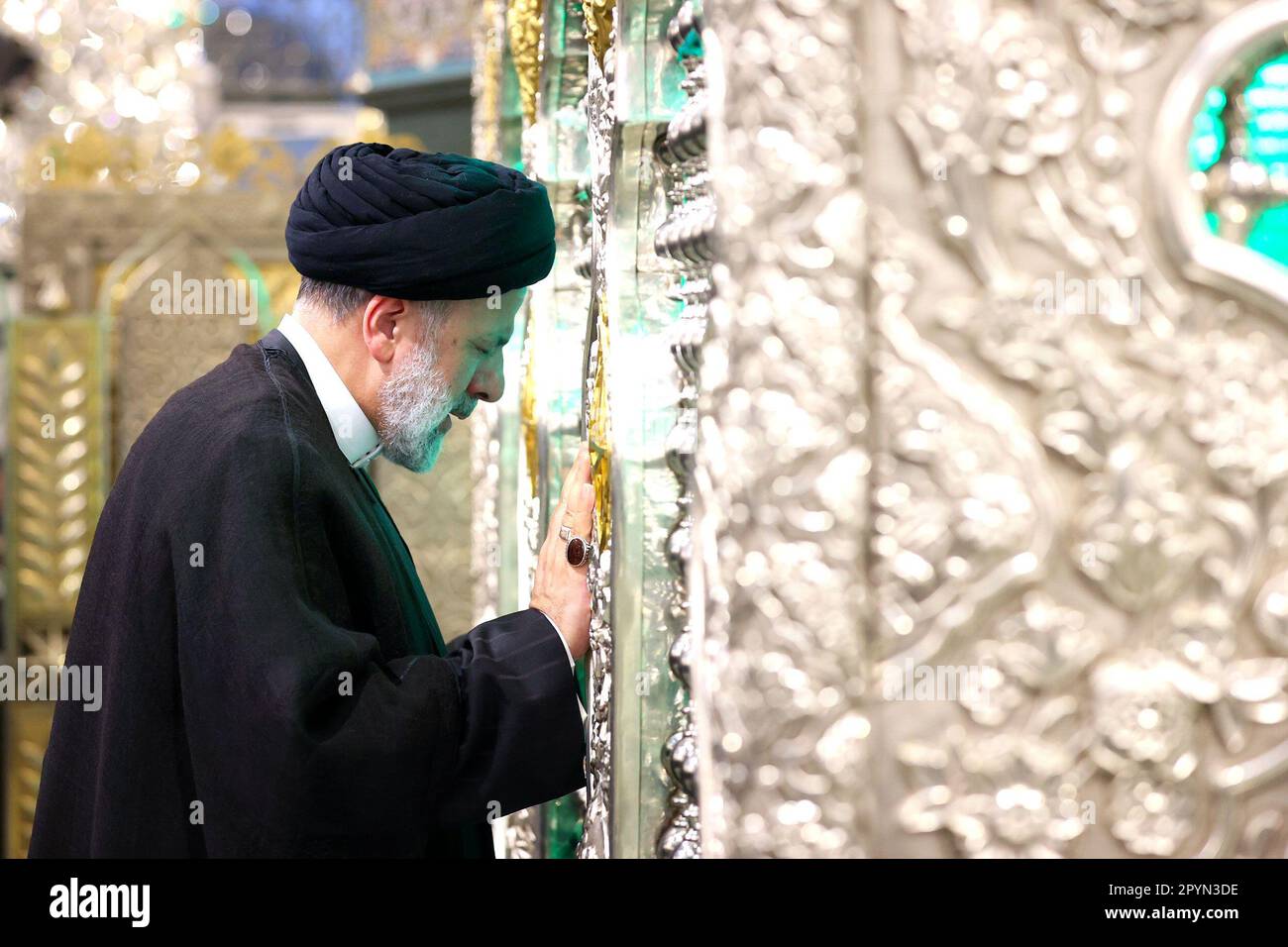 Sayyidah Zaynab, Damascus, Syria. 3rd May, 2023. Iranian President ...