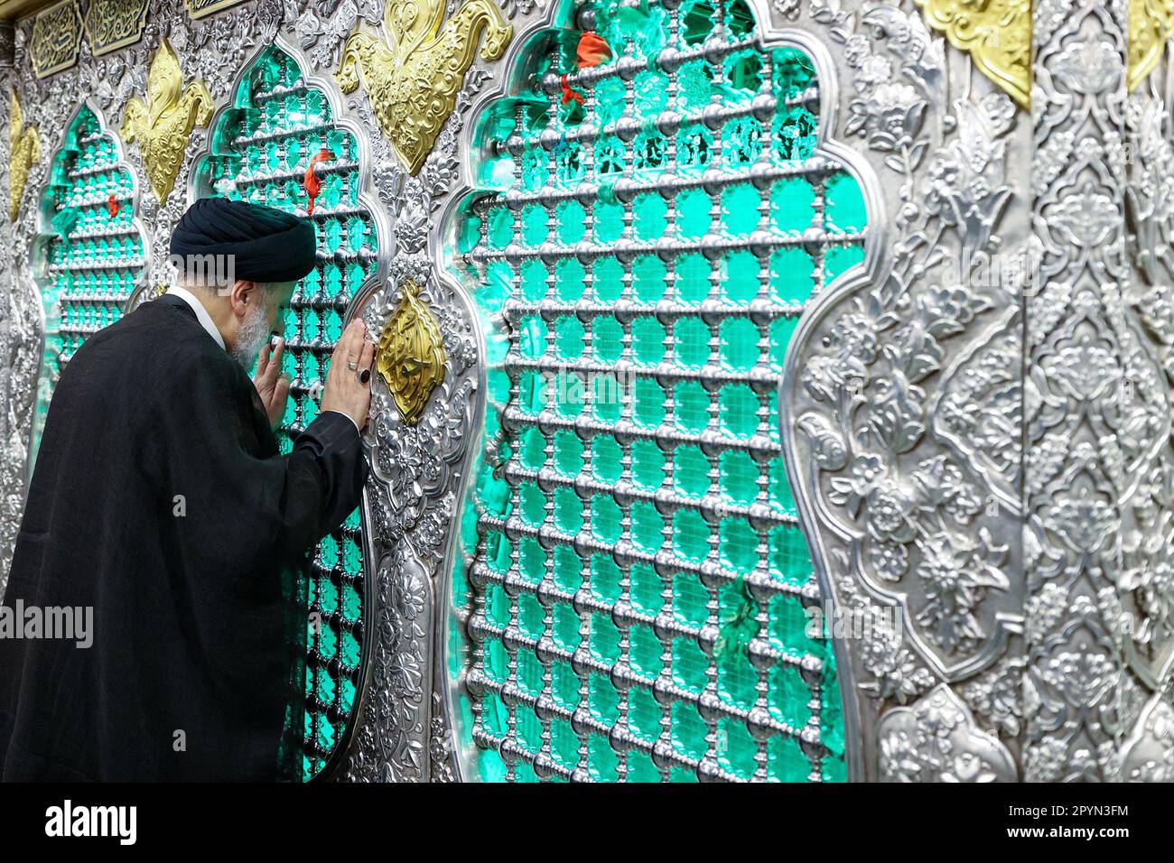 Sayyidah Zaynab, Damascus, Syria. 3rd May, 2023. Iranian President ...