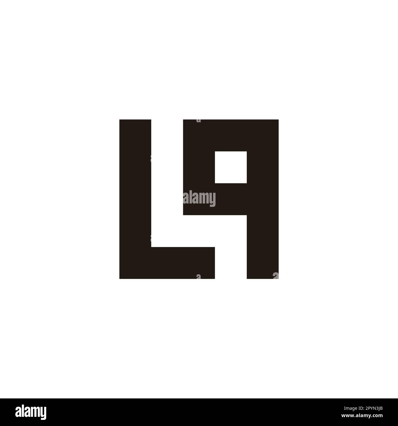 Letter Lq square, outline geometric simple symbol logo vector Stock Vector Image & Art - Alamy