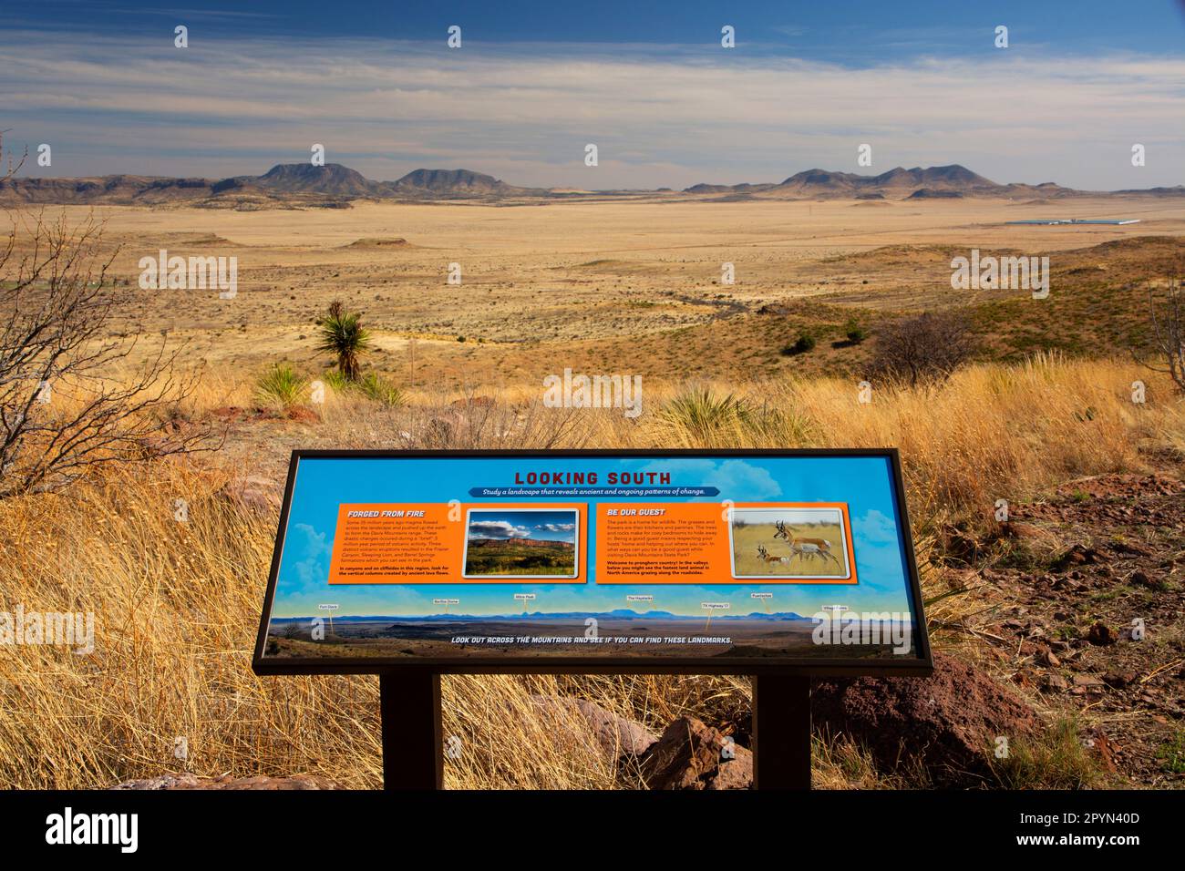 Chihuahuan desert skyline hi-res stock photography and images - Alamy