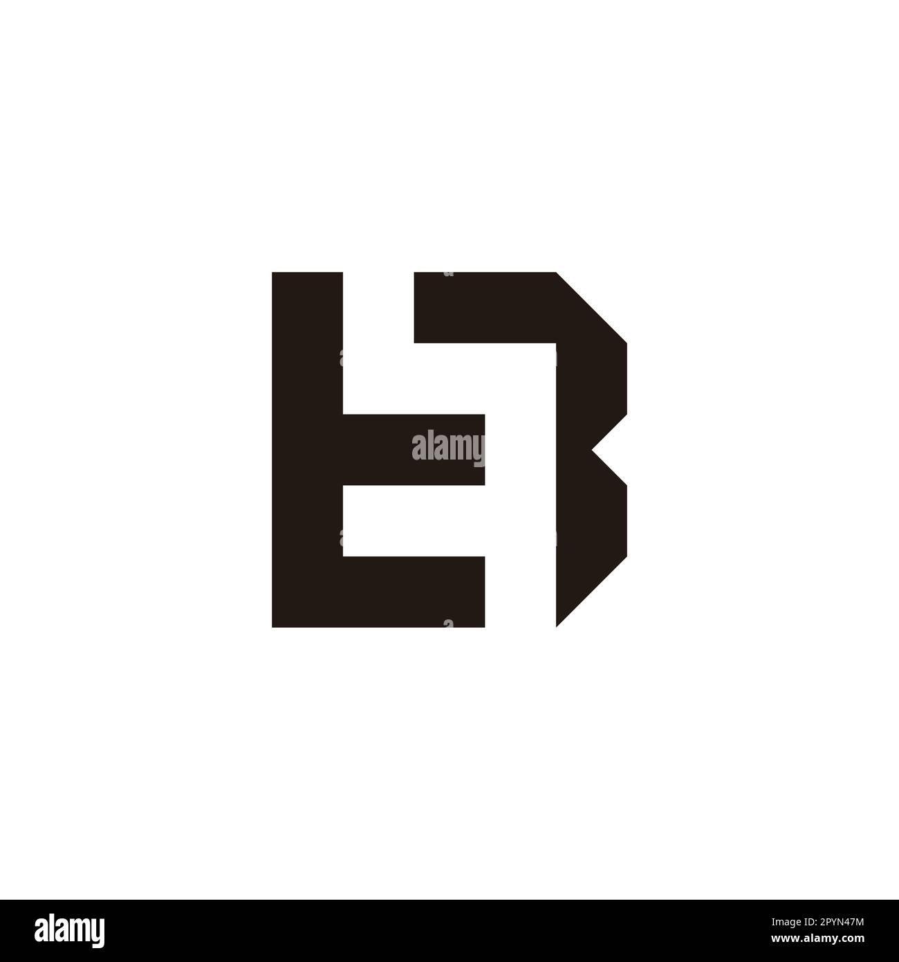 Logo design combination modern Cut Out Stock Images & Pictures - Alamy