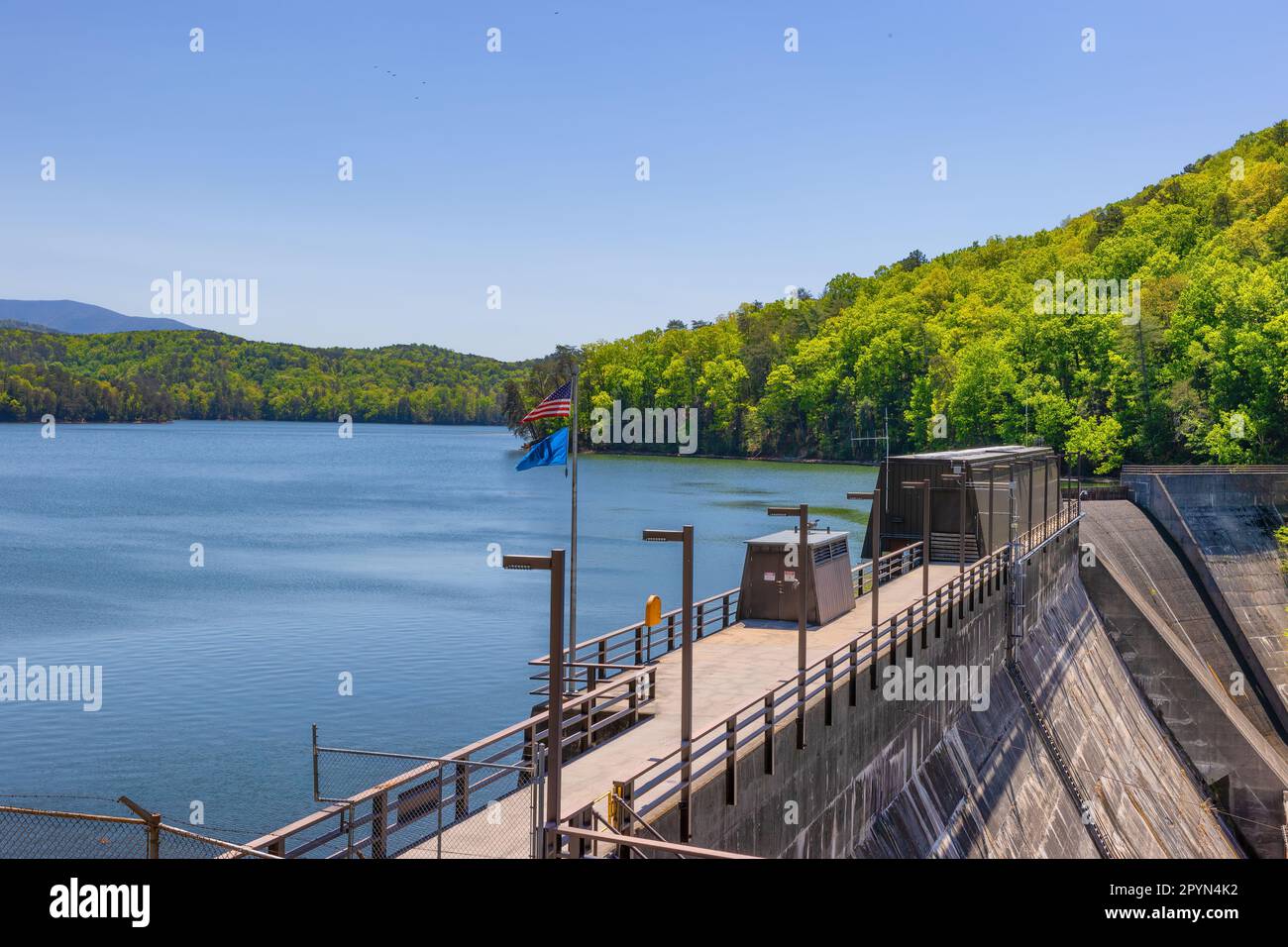 Built in 1912 Dam # 1 a hydroelectric Plant in Polk County, Tennesse ...