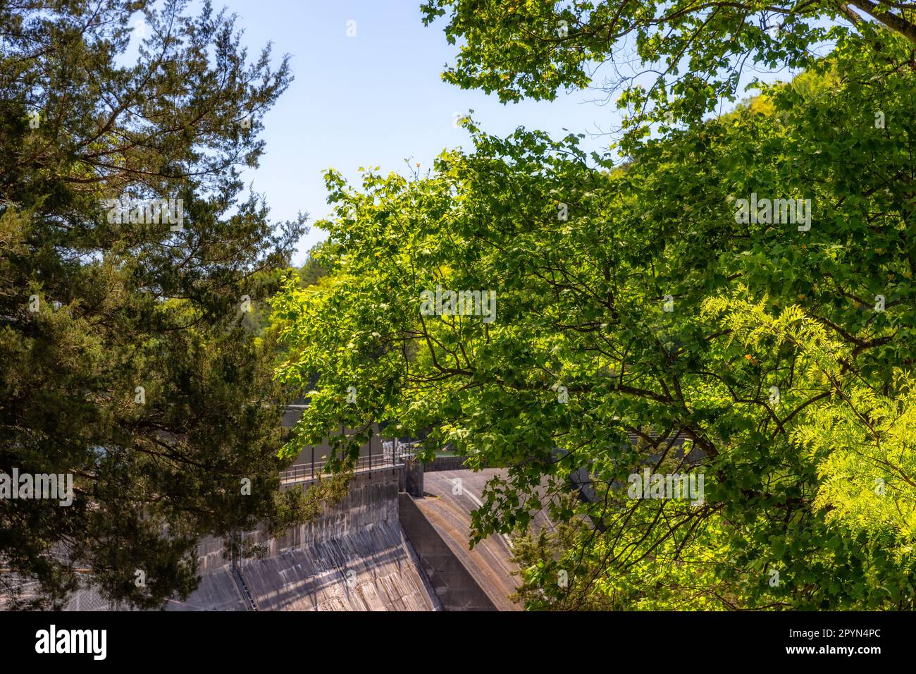 Built in 1912 Dam # 1 a hydroelectric Plant in Polk County, Tennesse ...