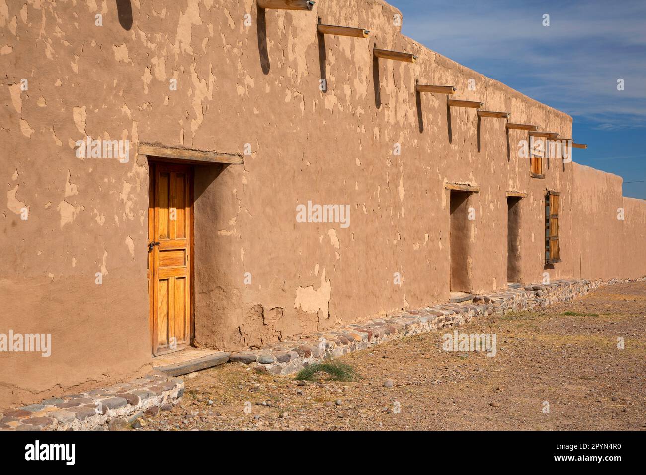 Fort Leaton, Fort Leaton State Historic Site, Texas Stock Photo - Alamy